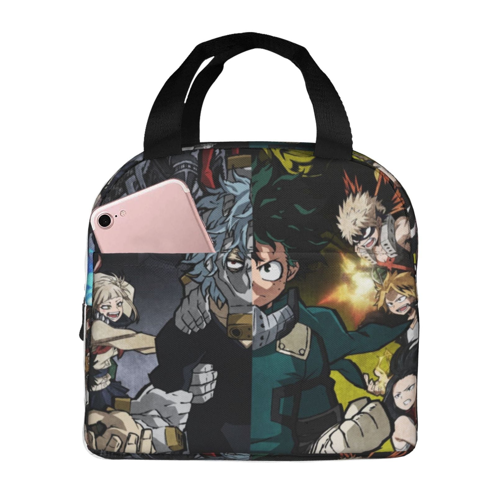 My Hero Academia Lunch Bag, Anime Lunch Box, Reusable Insulated Lunch ...