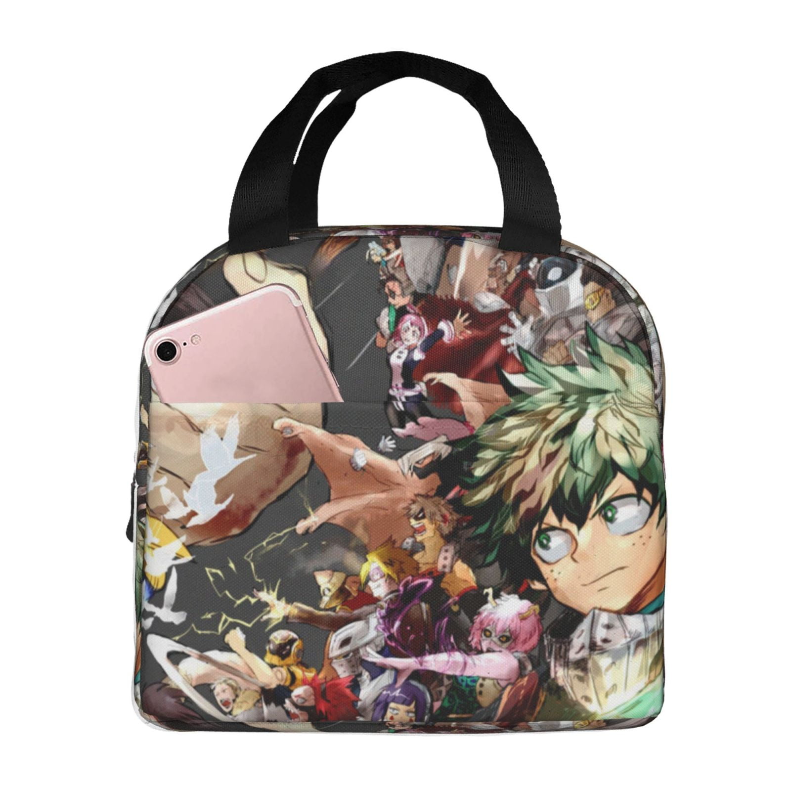 My Hero Academia Lunch Bag, Anime Lunch Box, Reusable Insulated Lunch ...