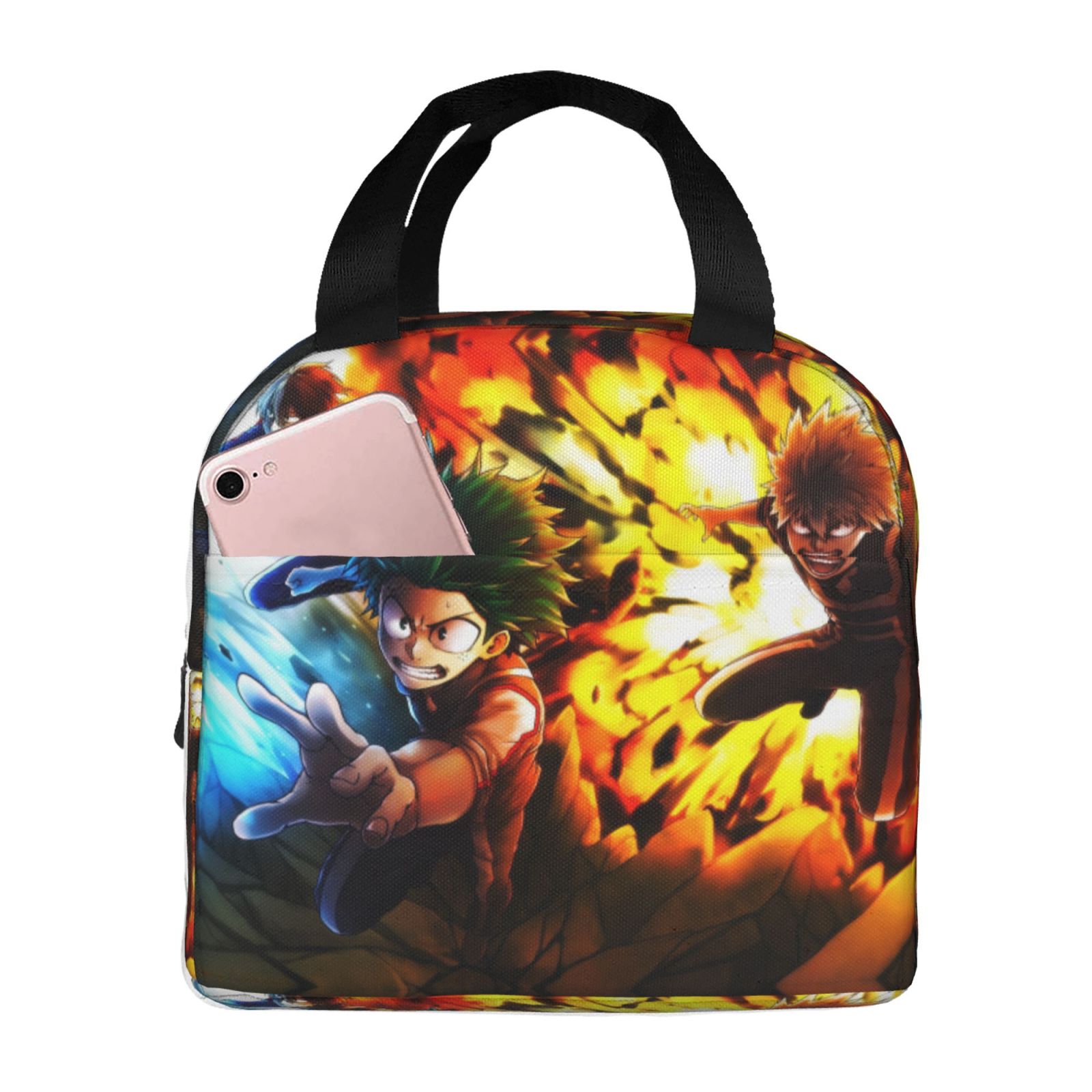 My Hero Academia Lunch Bag, Anime Lunch Box, Reusable Insulated Lunch ...