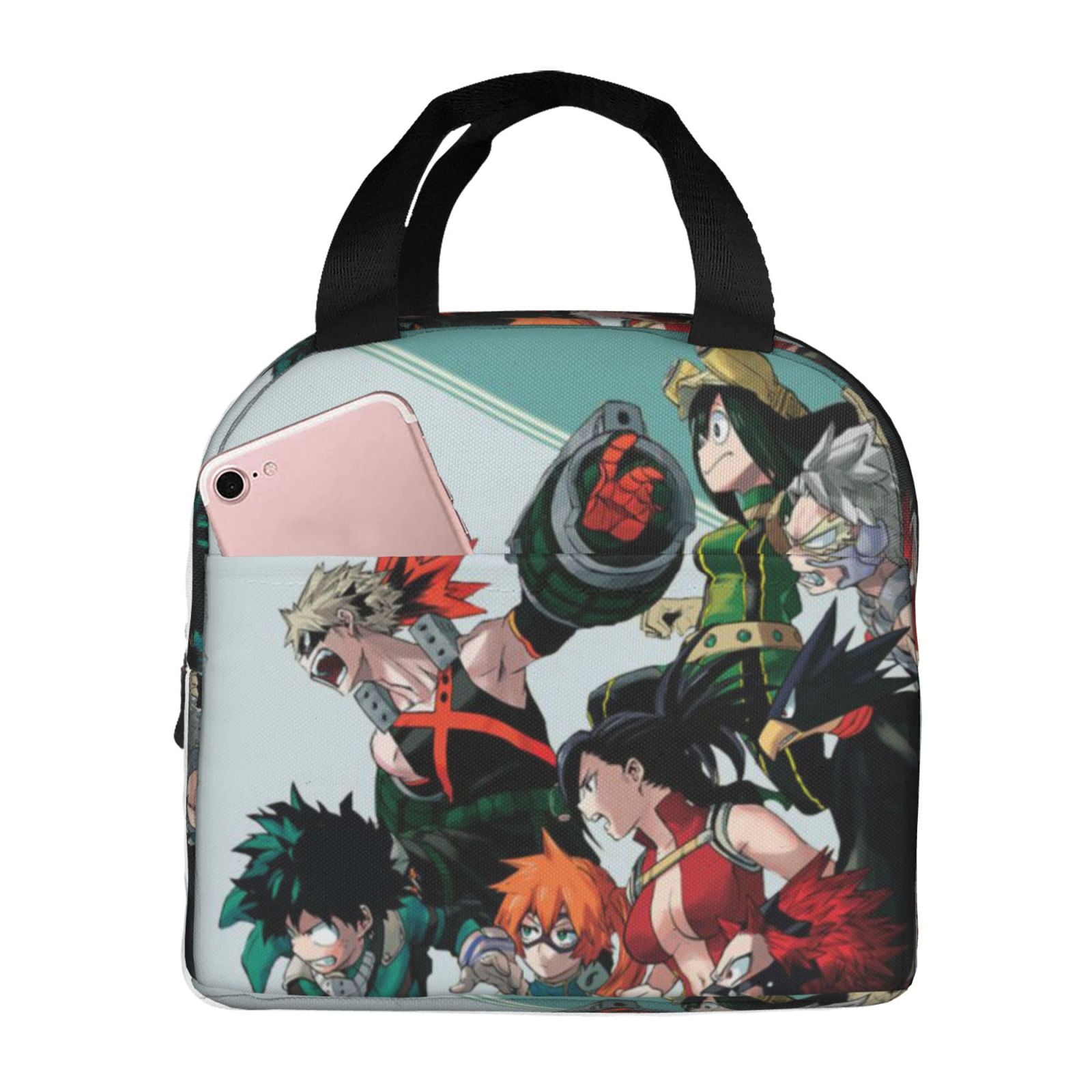 My Hero Academia Lunch Bag, Anime Lunch Box, Reusable Insulated Lunch ...