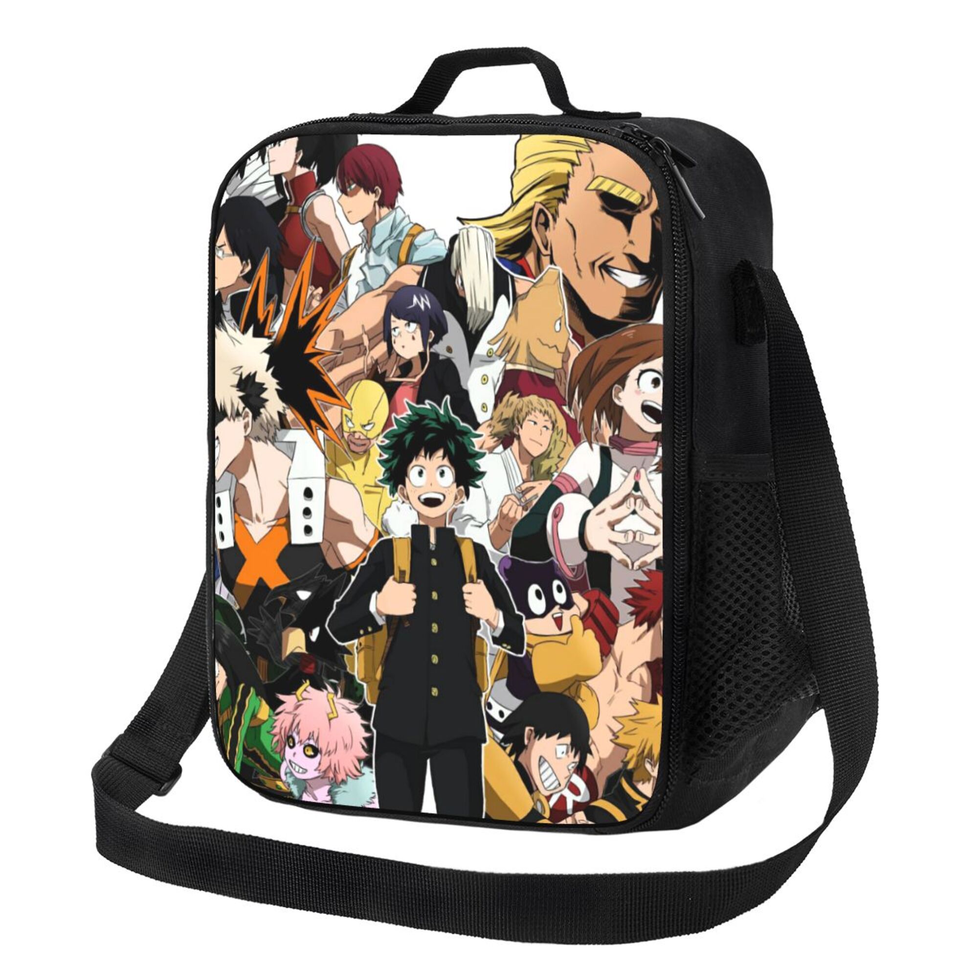 My Hero Academia Lunch Bag Anime Lunch Tote Bag Reusable Insulated ...