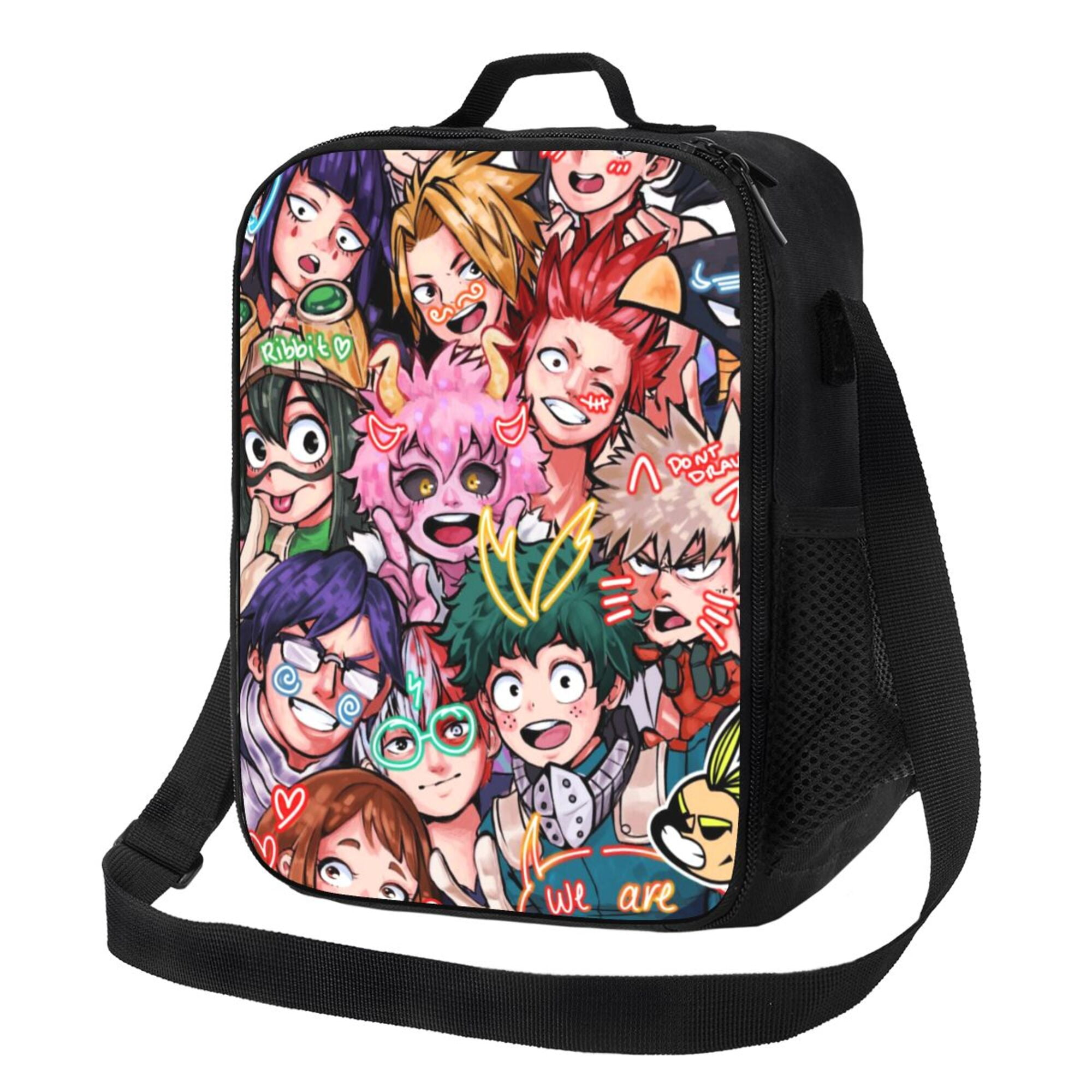 My Hero Academia Lunch Bag Anime Lunch Tote Bag Reusable Insulated ...