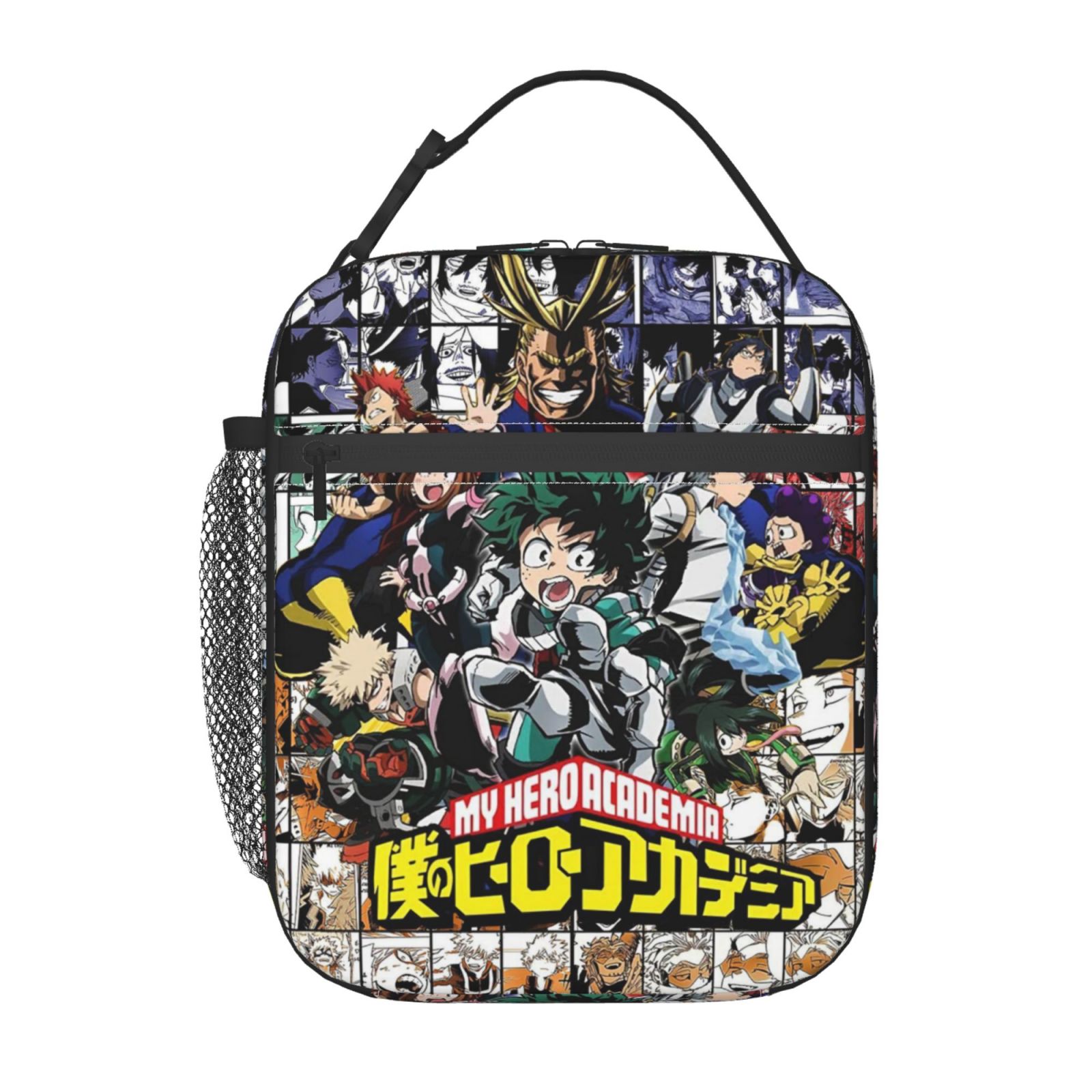 My Hero Academia Lunch Bag Anime Lunch Tote Bag Reusable Insulated ...
