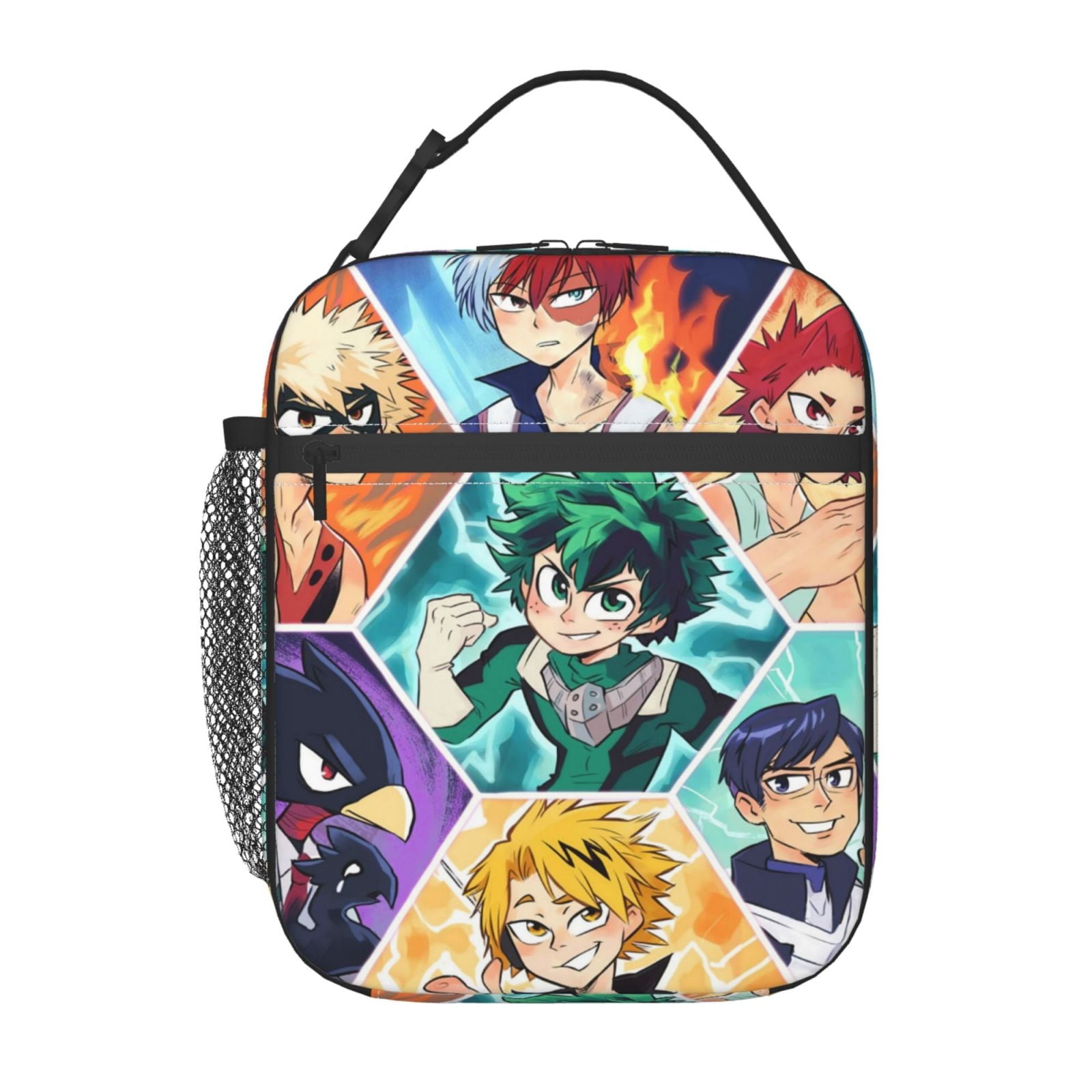 My Hero Academia Lunch Bag Anime Lunch Tote Bag Reusable Insulated ...