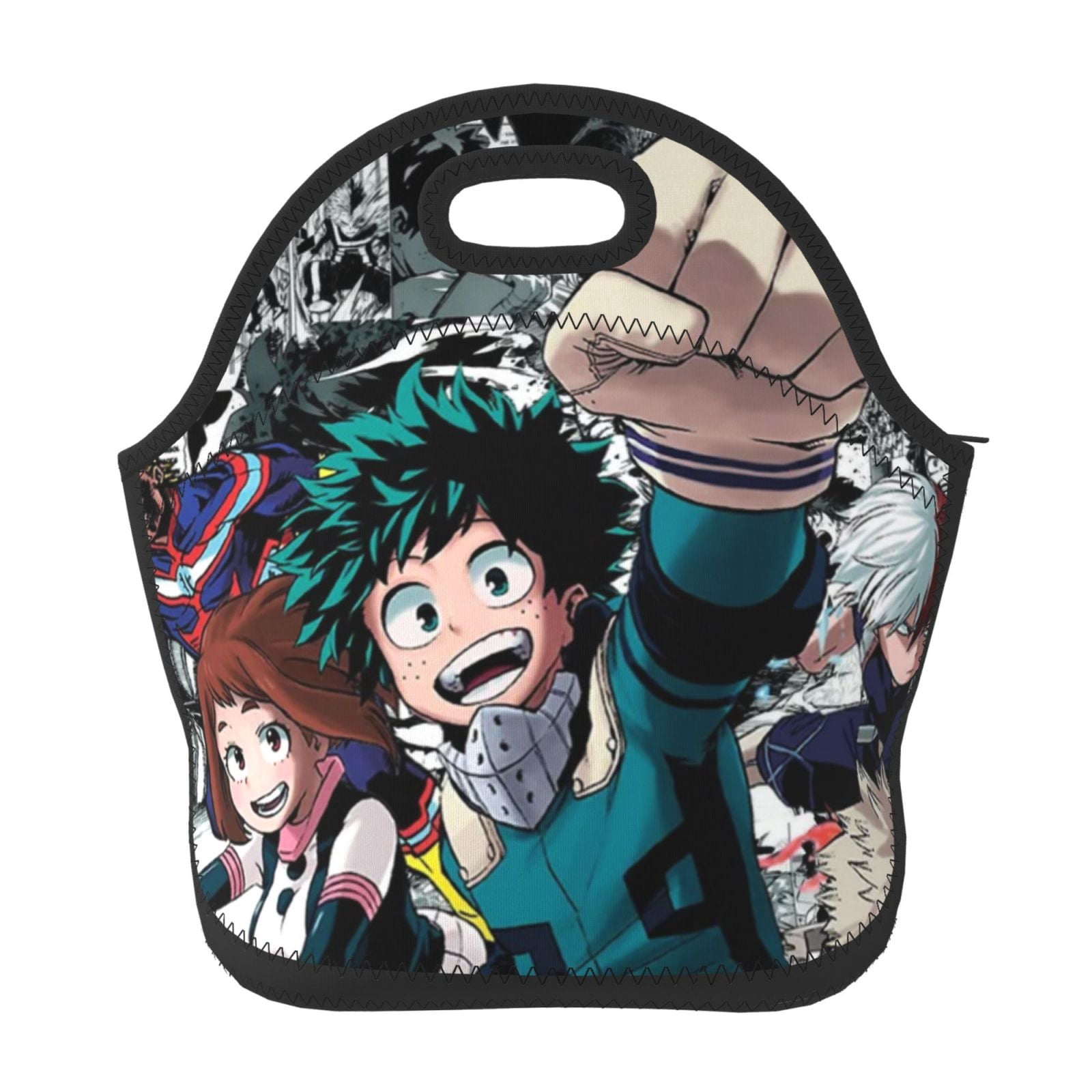 My Hero Academia Lunch Bag, Neoprene Lunch Bag, Reusable Insulated ...