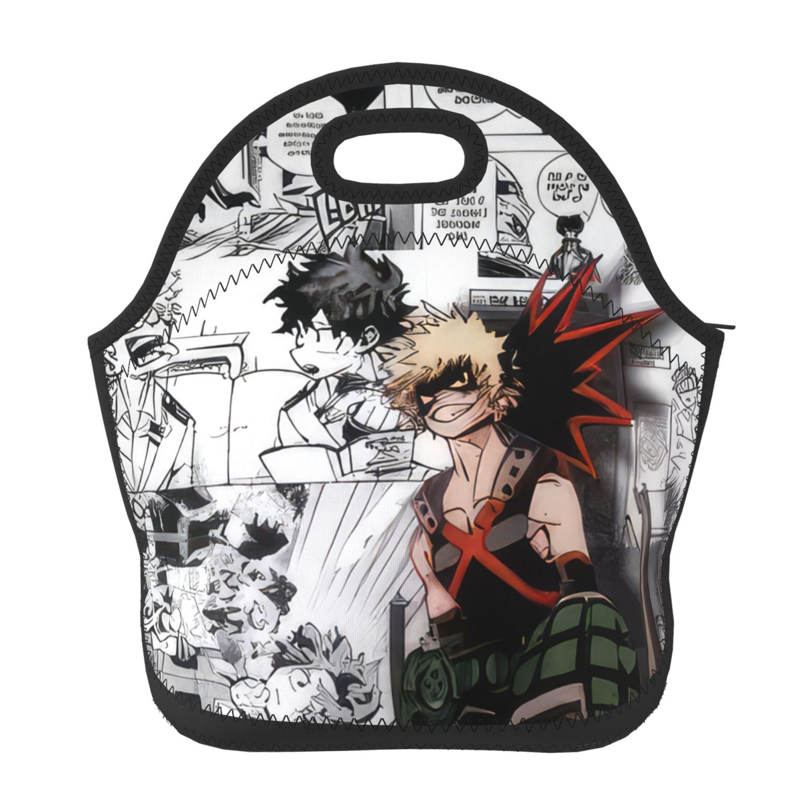 My Hero Academia Lunch Bag, Neoprene Lunch Bag, Reusable Insulated ...