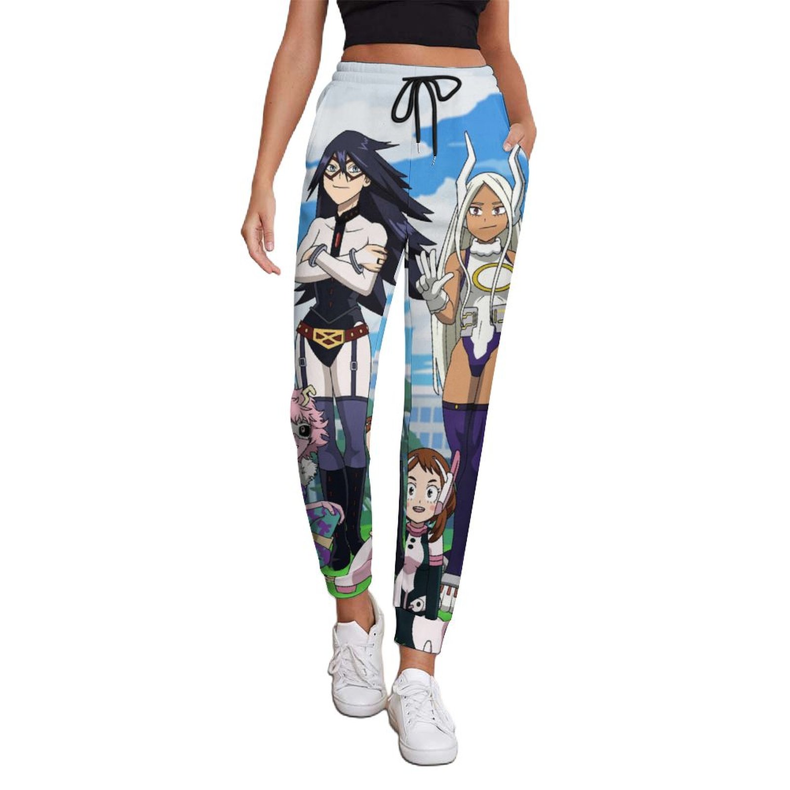 My Hero Academia Mha Womens Sweatpants Joggers Pants Trousers Casual 3D ...