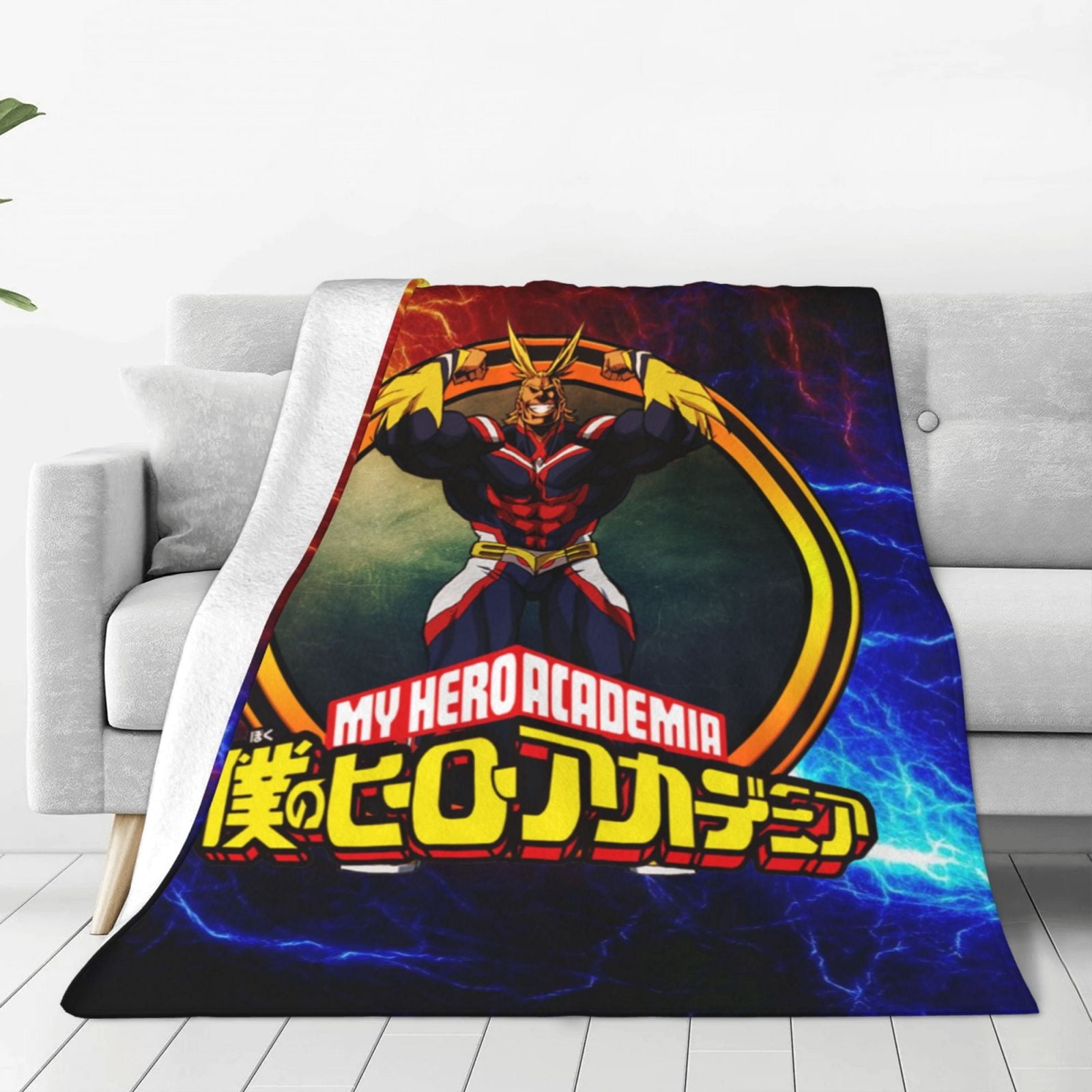 My Hero Academia All Might Throw Blanket Couch Bed Sofa Soft ...