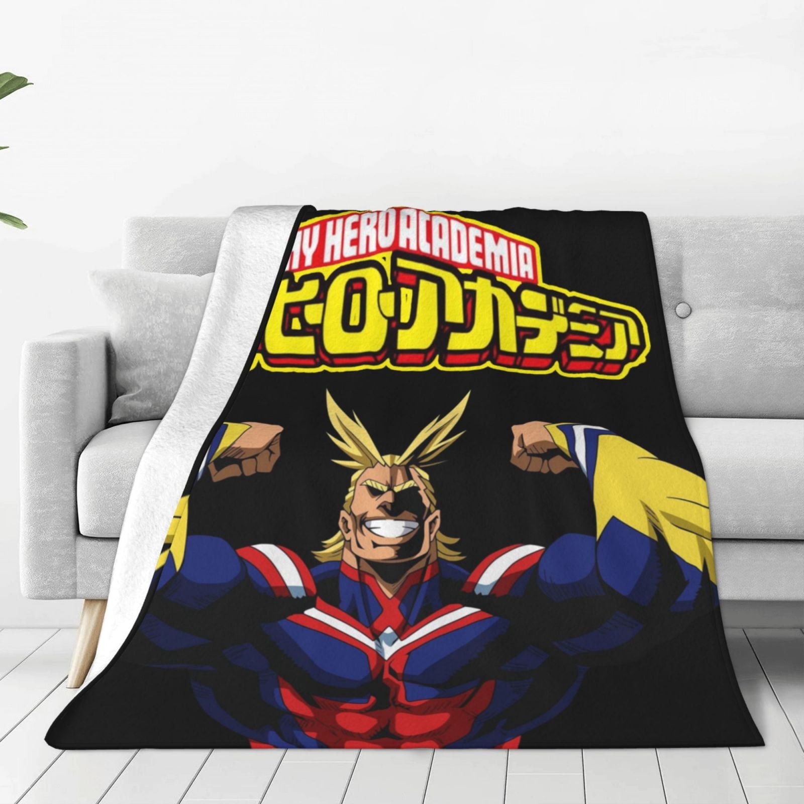 My Hero Academia All Might Throw Blanket Couch Bed Sofa Soft ...