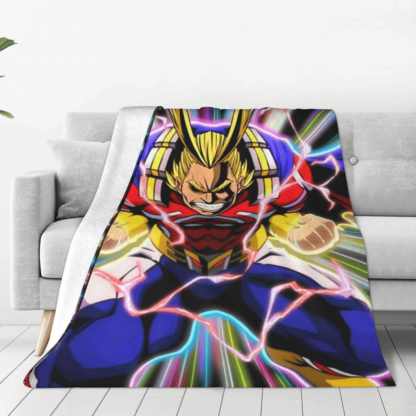 My Hero Academia All Might Throw Blanket Couch Bed Sofa Soft ...