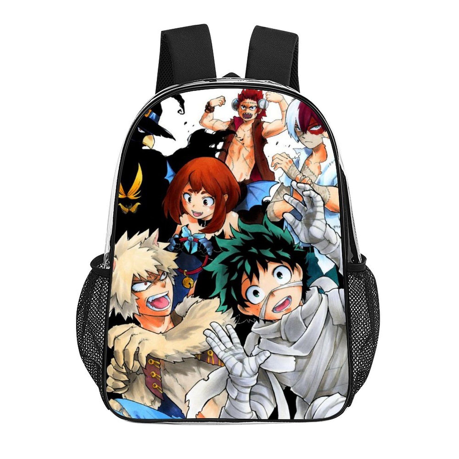 My Hero Academia Poster Clear Backpack Transparent Bag 17 Inch Large ...