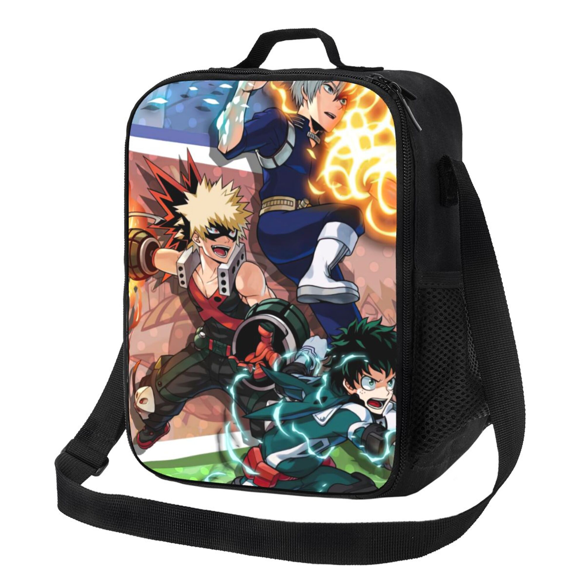 My Hero Academy Lunch Bag Anime Lunch Tote Bag Reusable Insulated Lunch ...