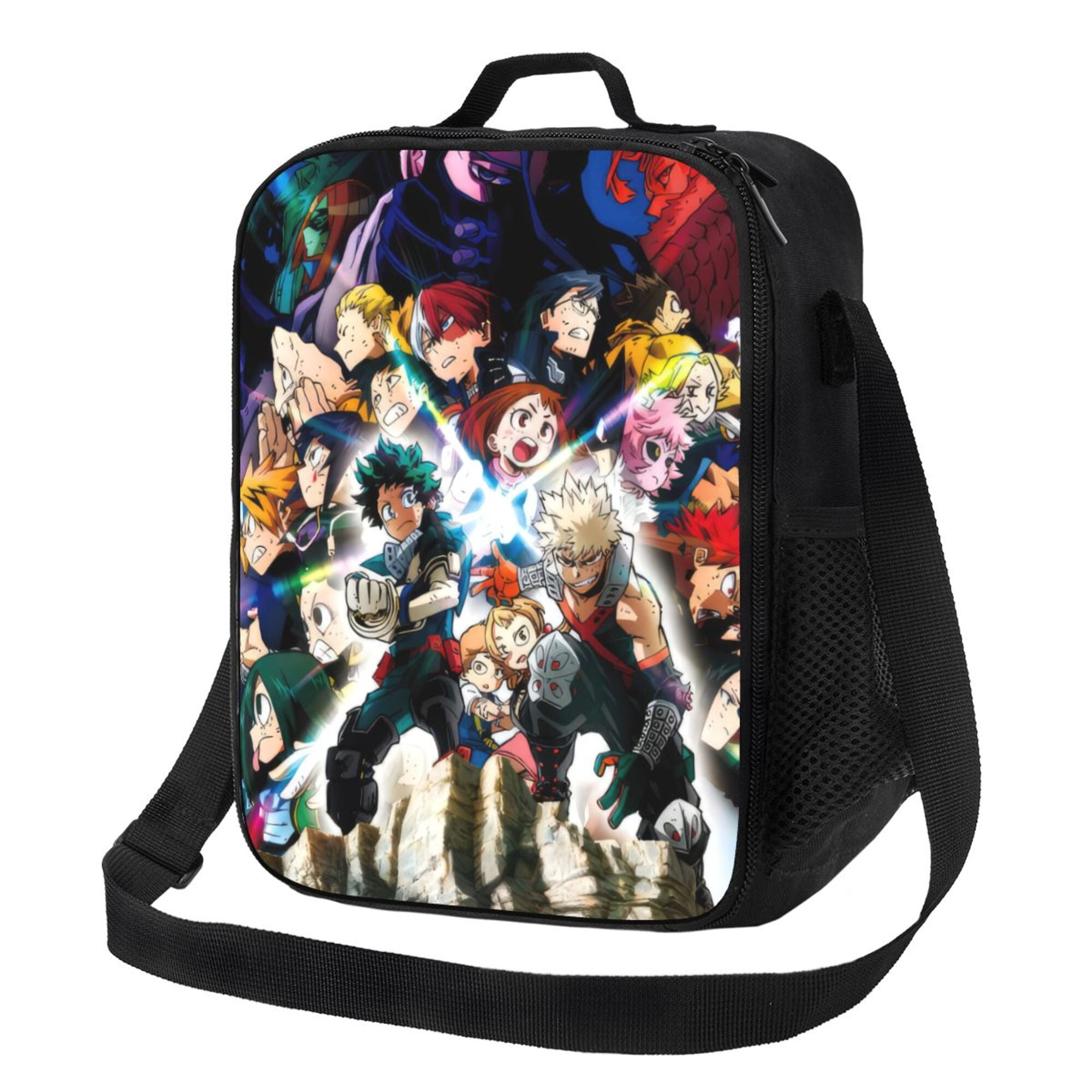 My Hero Academy Lunch Bag Anime Lunch Tote Bag Reusable Insulated Lunch ...
