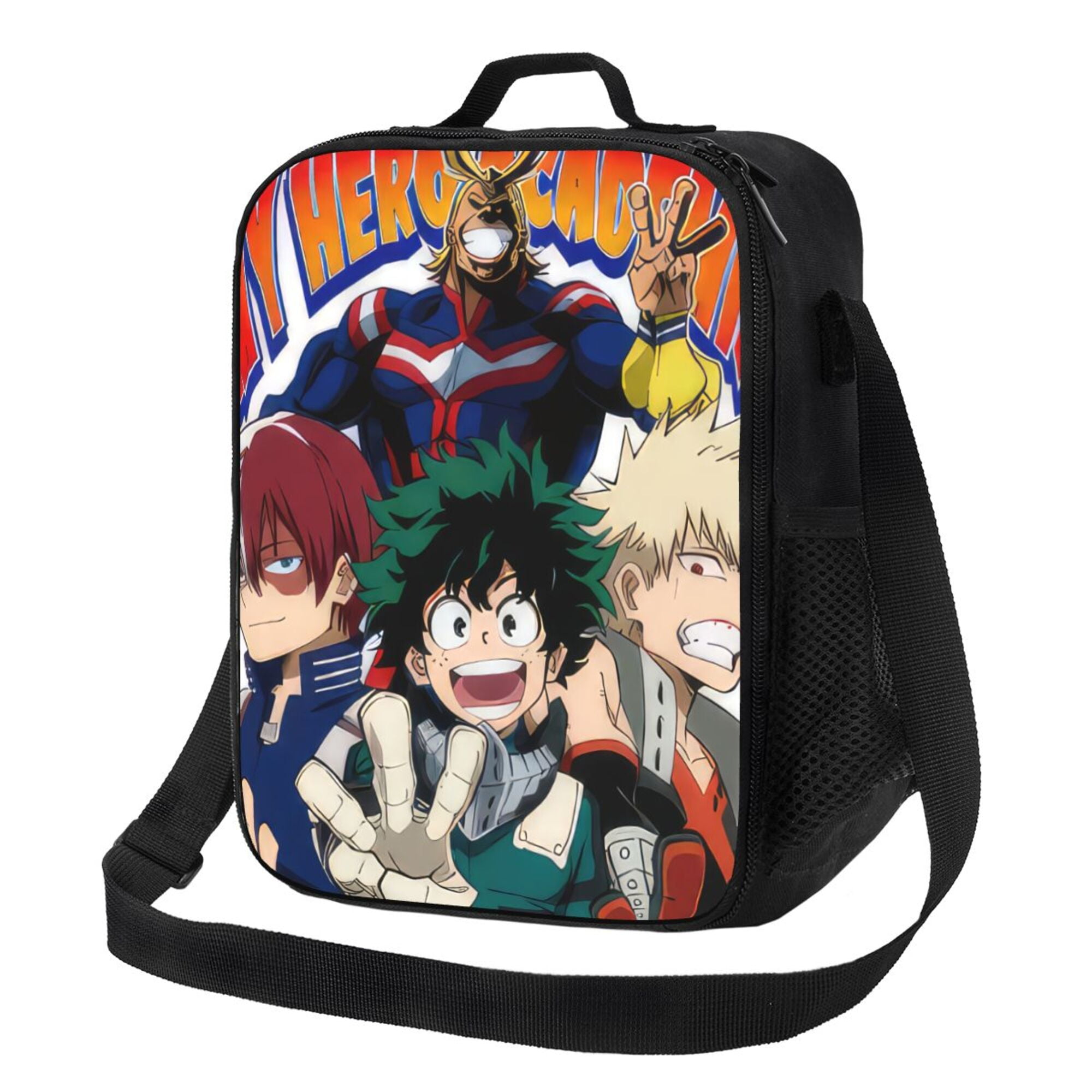My Hero Academy Lunch Bag Anime Lunch Tote Bag Reusable Insulated Lunch ...
