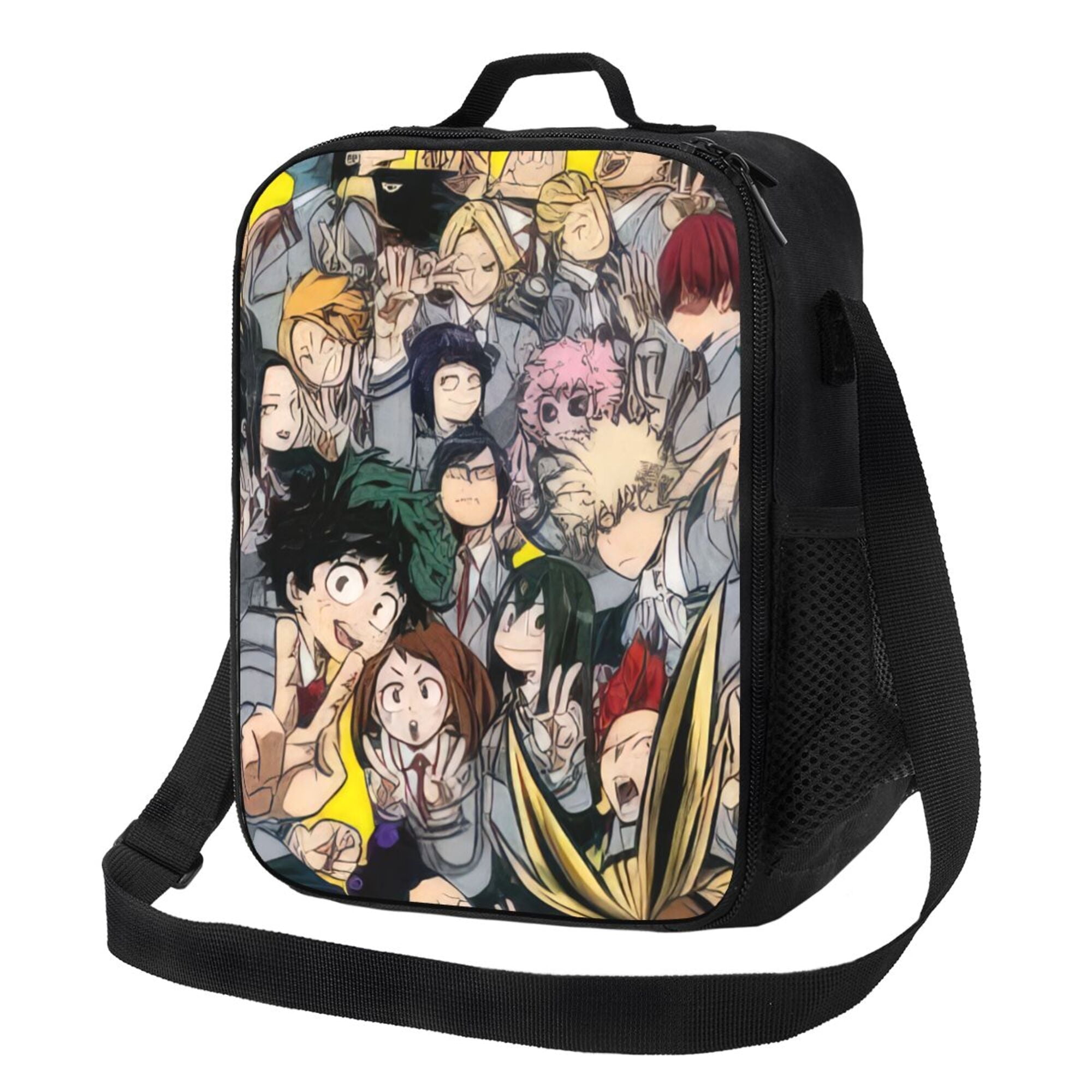My Hero Academy Lunch Bag Anime Lunch Tote Bag Reusable Insulated Lunch ...