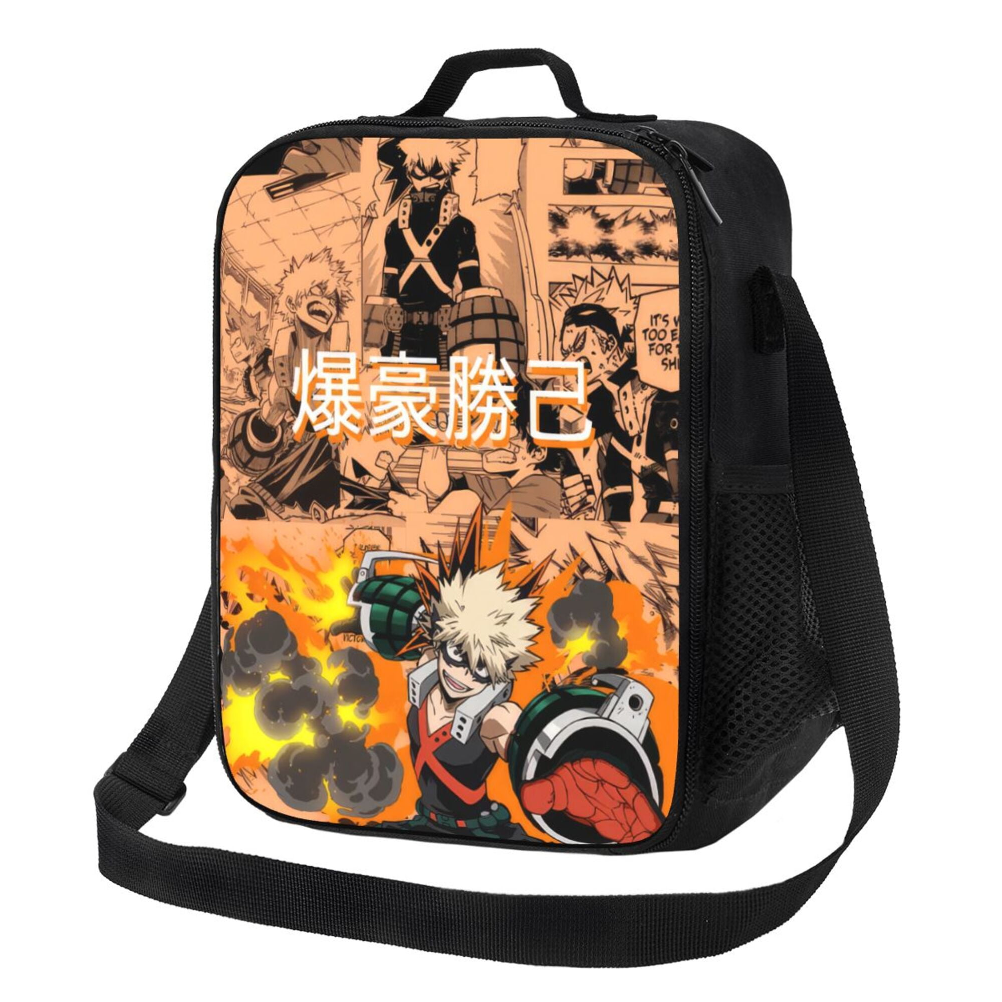 My Hero Academy Lunch Bag Anime Lunch Tote Bag Reusable Insulated Lunch ...