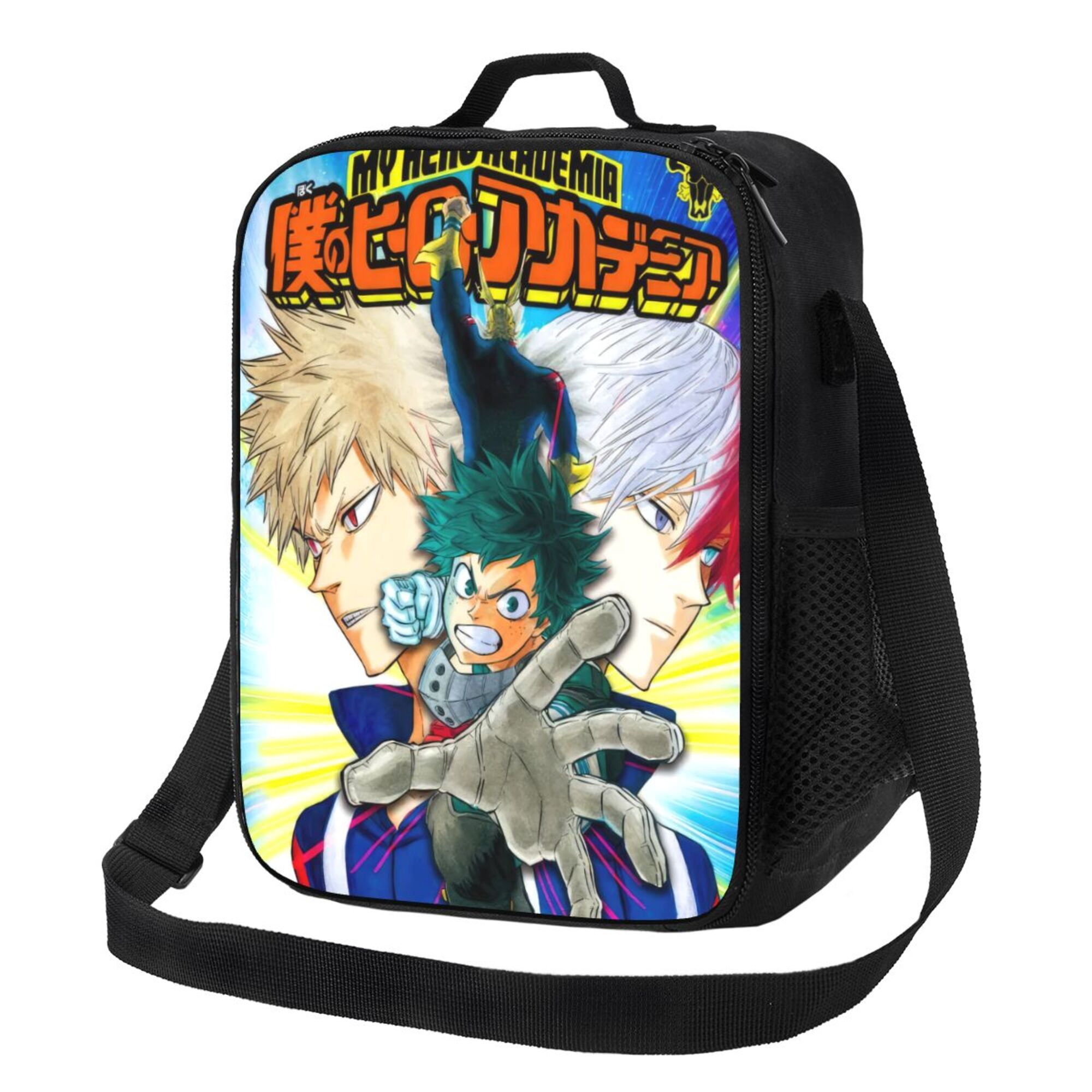 My Hero Academy Lunch Bag Anime Lunch Tote Bag Reusable Insulated Lunch ...