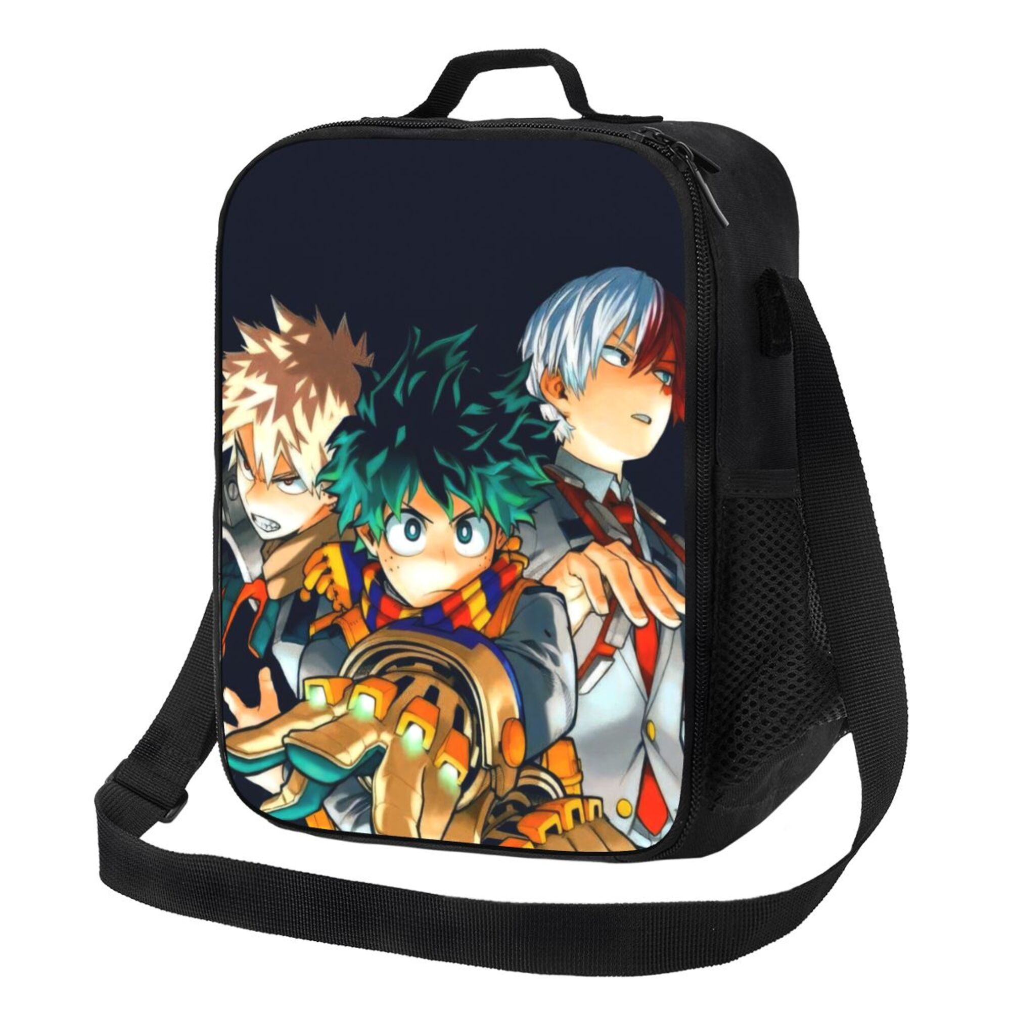 My Hero Academy Lunch Bag Anime Lunch Tote Bag Reusable Insulated Lunch ...
