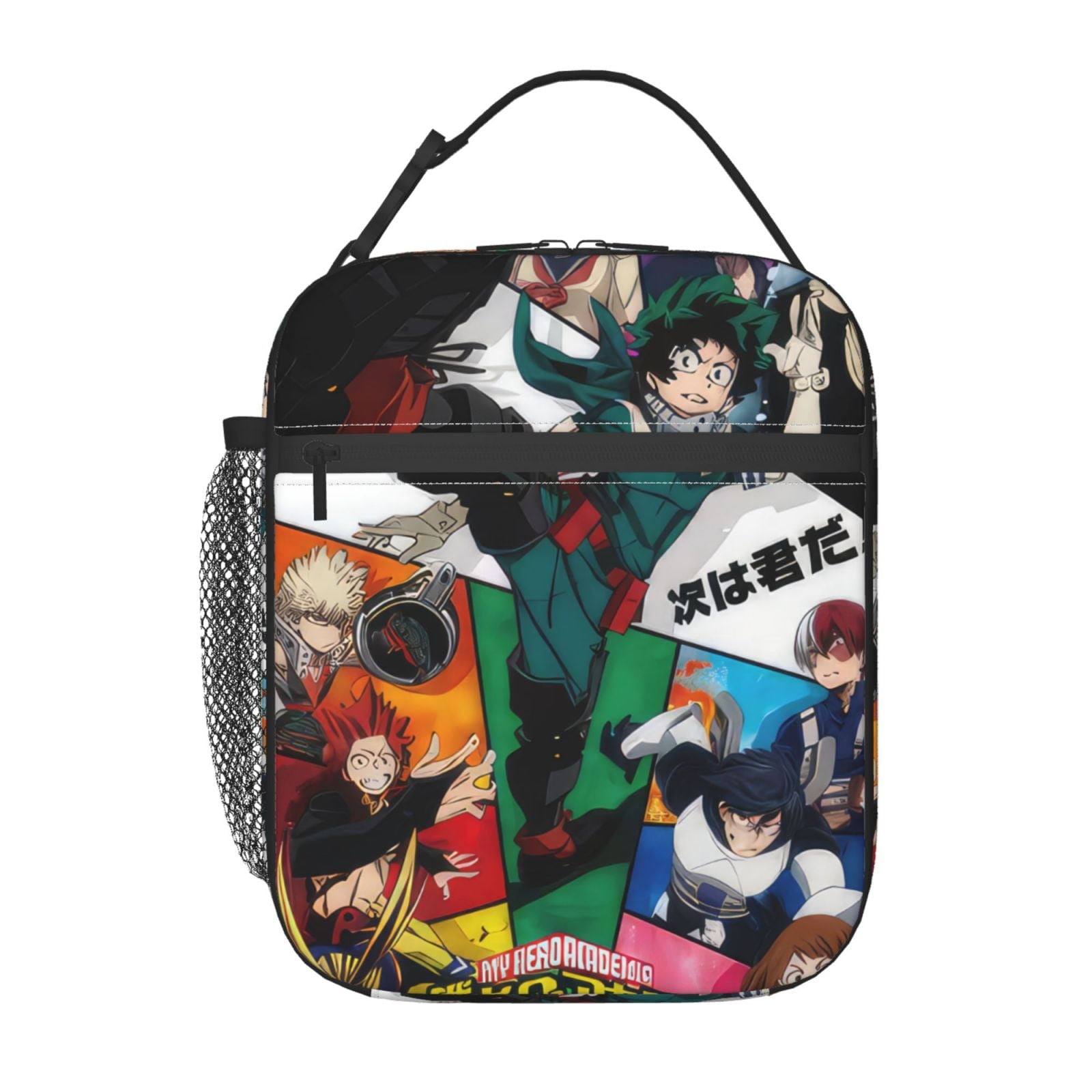 My Hero Academy Lunch Bag Anime Lunch Tote Bag Reusable Insulated Lunch ...