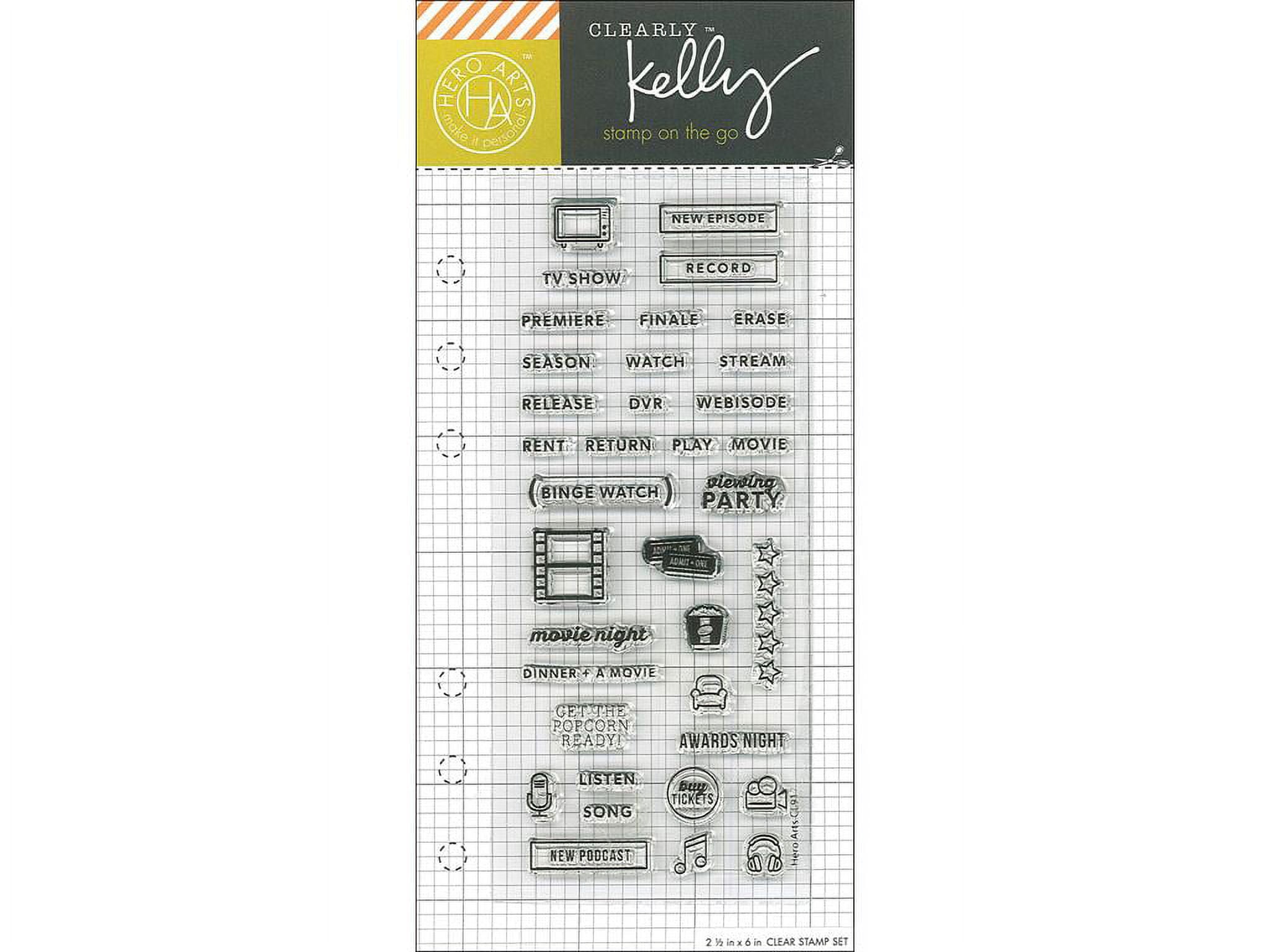 Hero Arts Clear Stamp Kelly Planner TV - Walmart.com