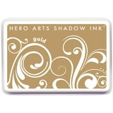 Hero Arts Shadow Ink Pad-Gold - Walmart.com