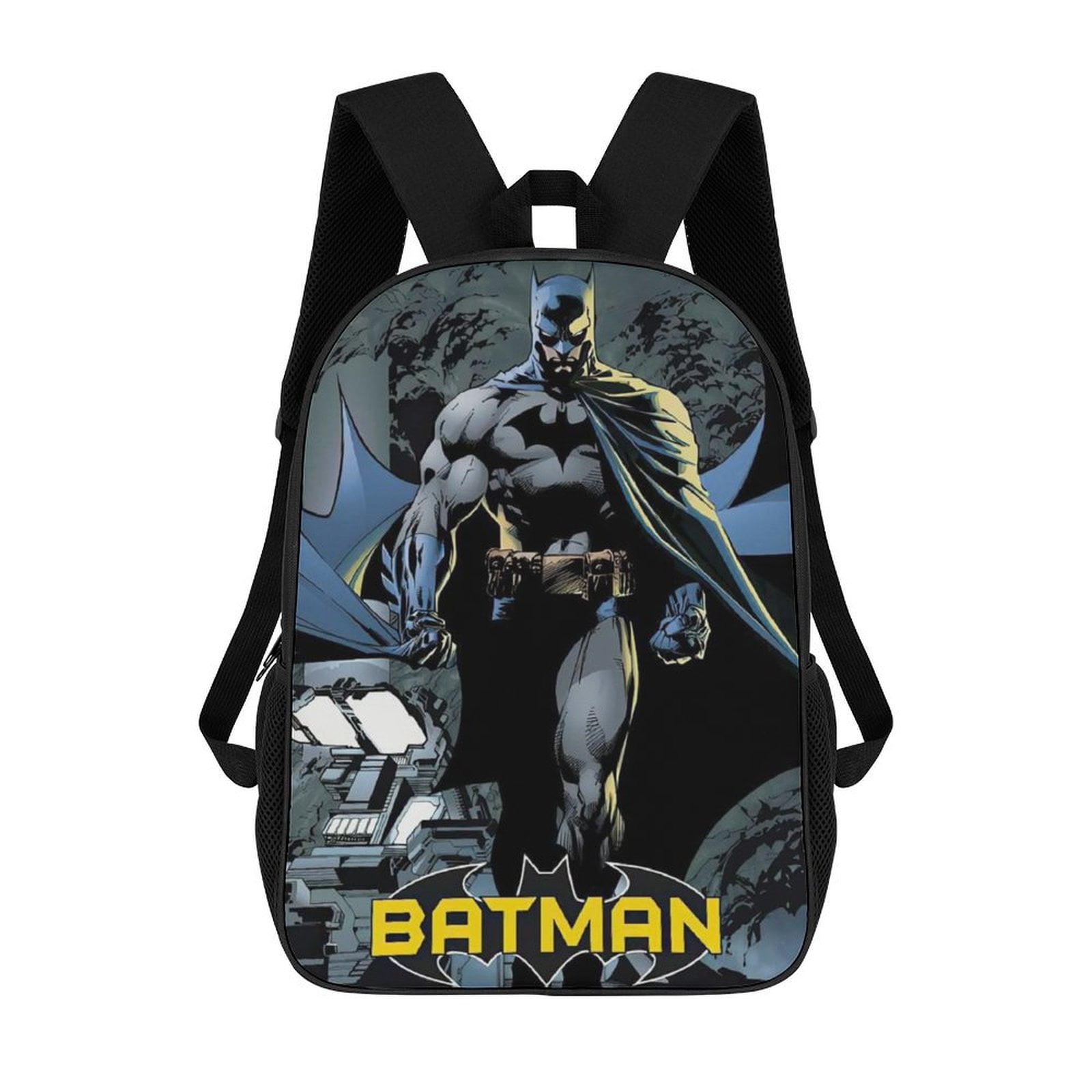 Hero Batman 17 Inch Backpack, Made of Polyester, with Adjustable ...