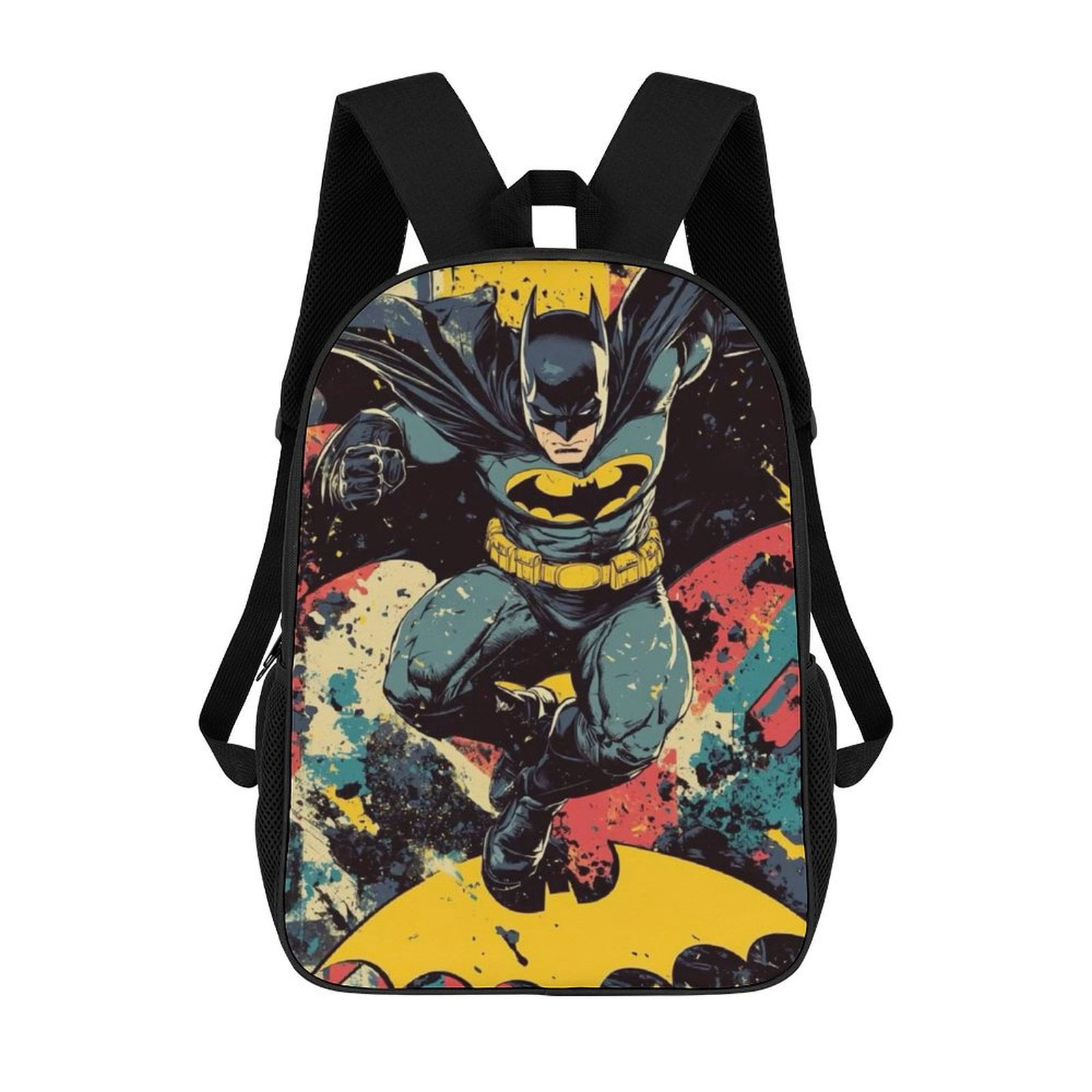 Hero Batman 17 Inch Backpack, Made of Polyester, with Adjustable ...