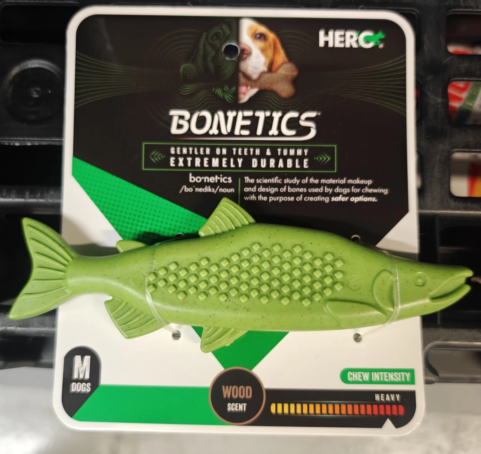 Hero Bonetics Stick Wood Scent Chewable Dog Toy Gentle on Teeth and ...