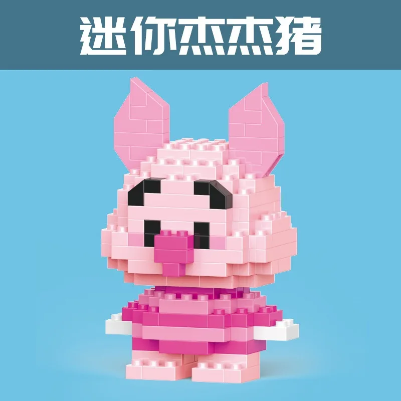 Hero Cartoon Micro Particle Building Blocks Children Assembly Toy Anime ...