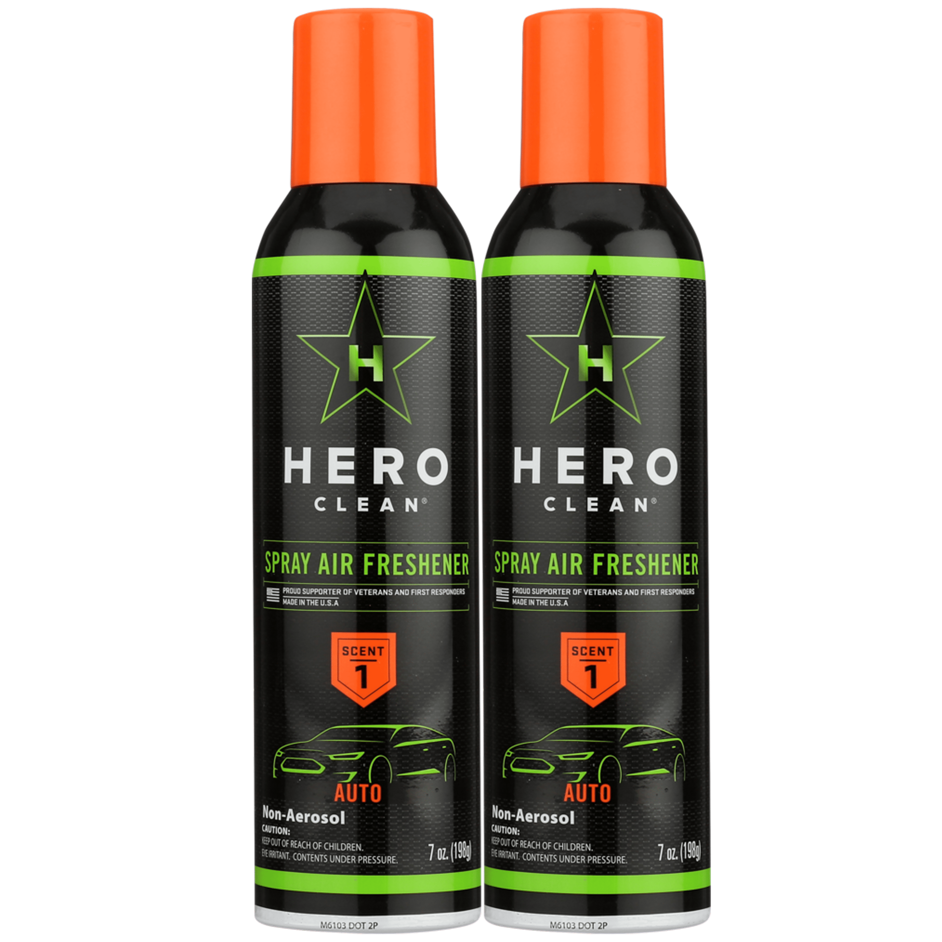 Hero Clean Odor Eliminating Air Freshener Spray, Scent 1, 7-Ounce, Pack ...