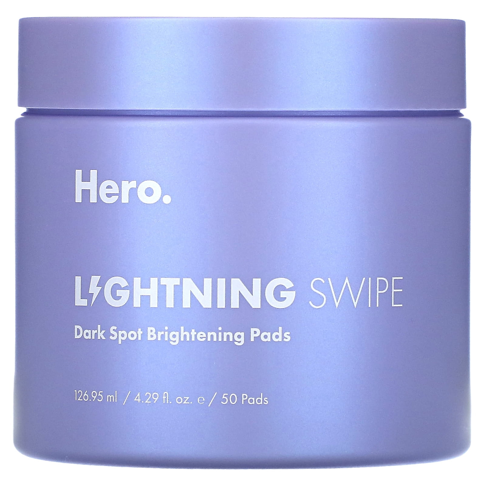 Hero Cosmetics Lightning Swipe Brightening Serum Pad, Hyperpigmentation ...