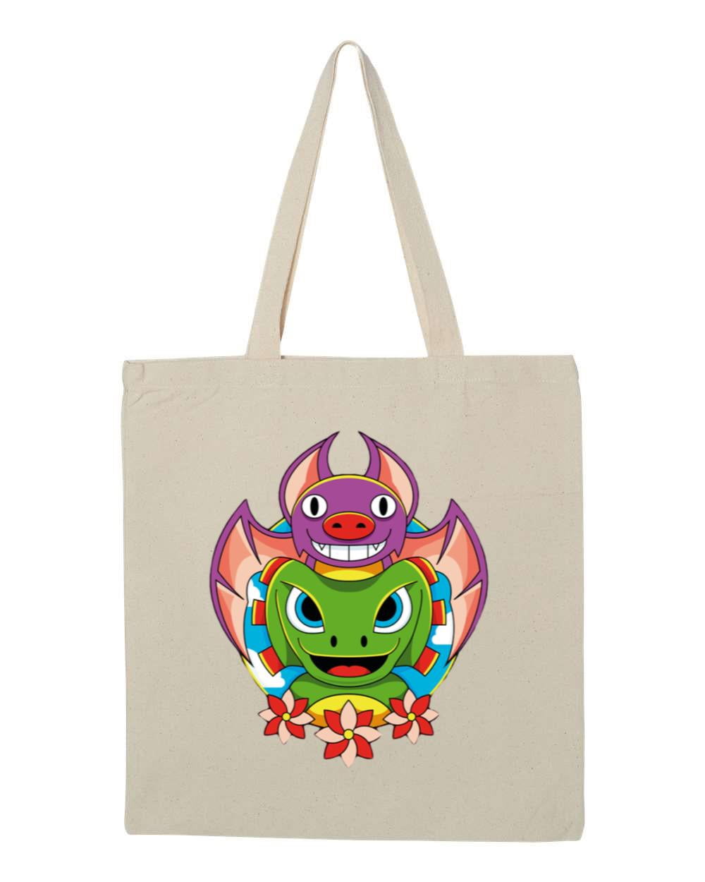 Hero Crossover Tote Bag with Comic Mashup and Funny Twist Design ...