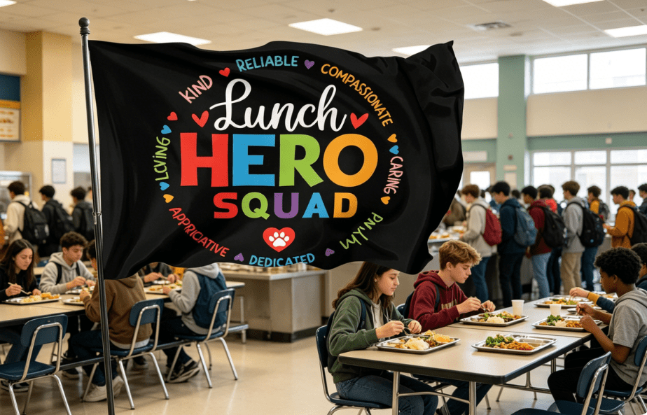 Hero Decorations School Lunch Hero Day Banner 2026 Large Cafeteria ...