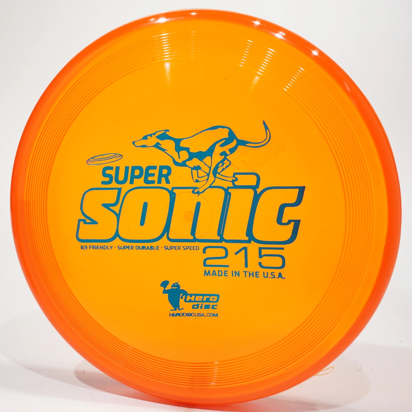 Hero Disc Candy Super Sonic 215mm Dog Sport Flying Disc - Walmart.com