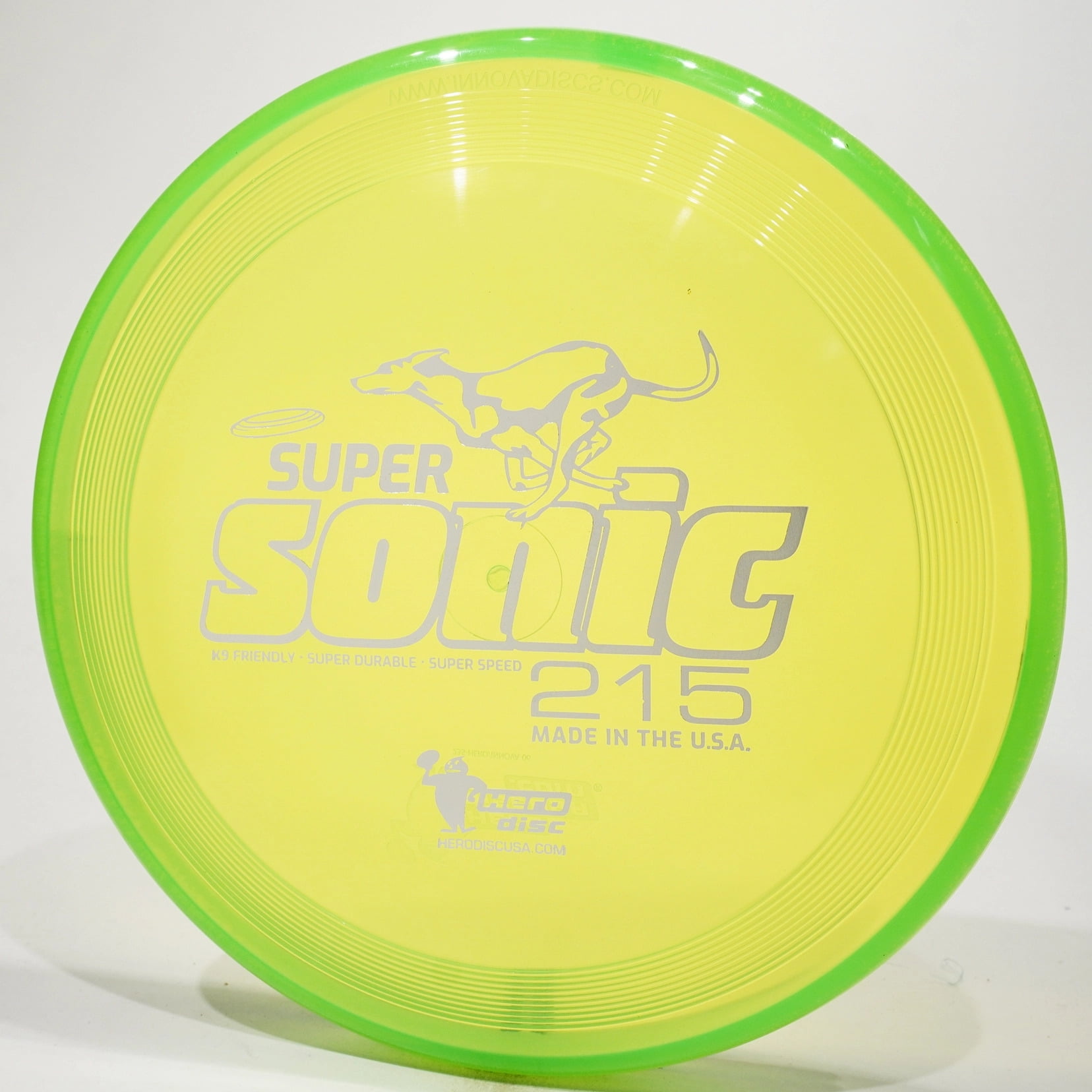 Hero Disc Candy Super Sonic 215mm Dog Sport Flying Disc - Walmart.com