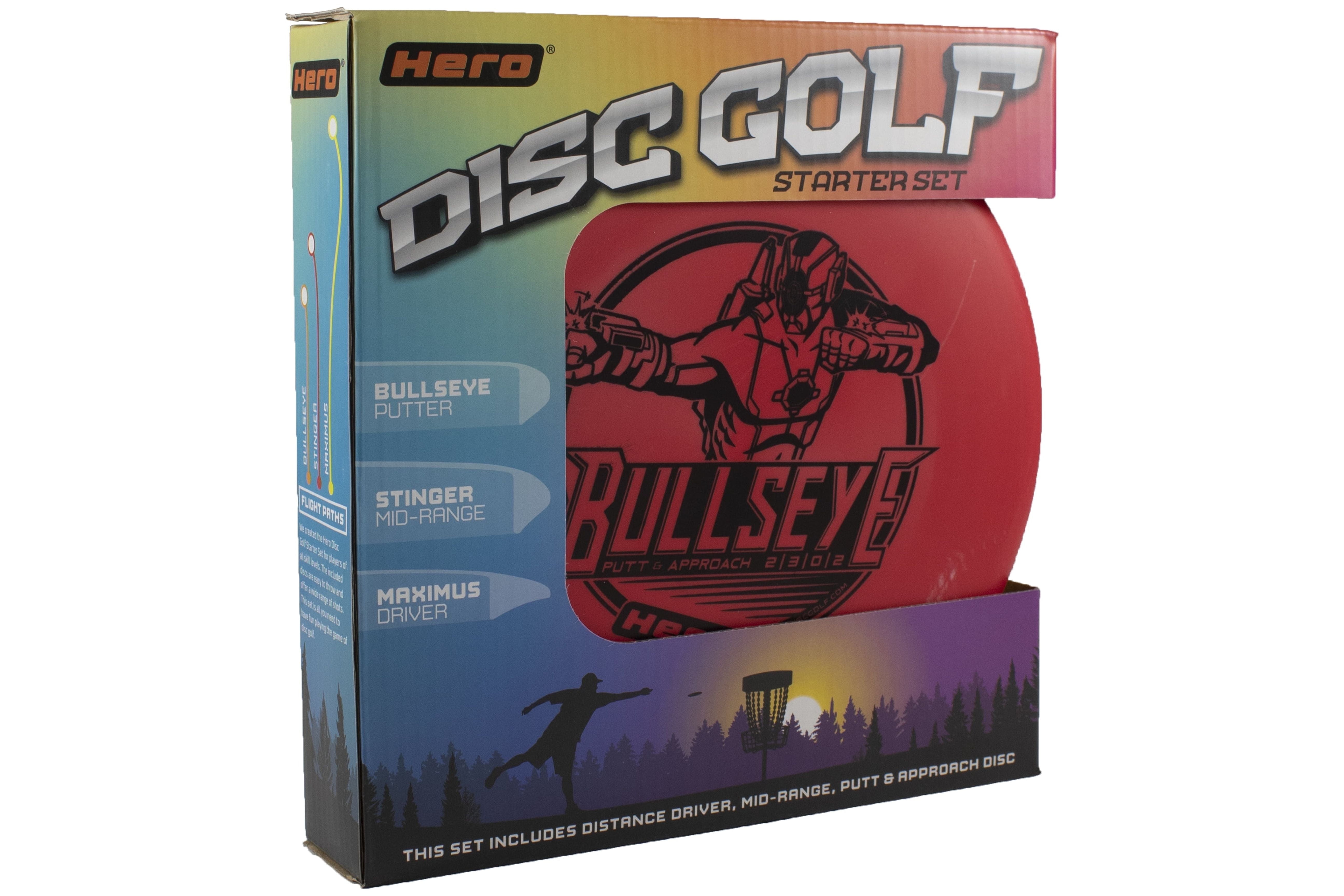 Hero Disc 3 Disc Golf Starter Set - Walmart.com