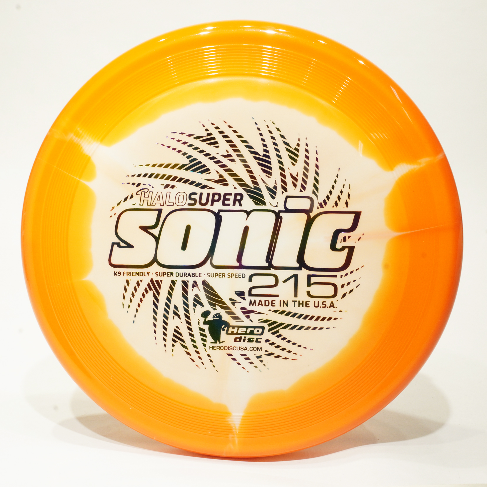 Hero Disc Halo Super Sonic 215mm (Taffy) (Orange) - Walmart.com