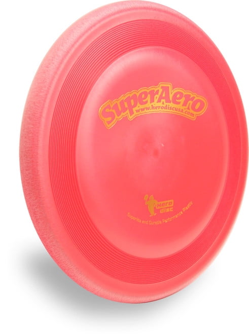 Hero Disc SuperAero (Candy) Dog Sport Flying Disc Orange - Walmart.com