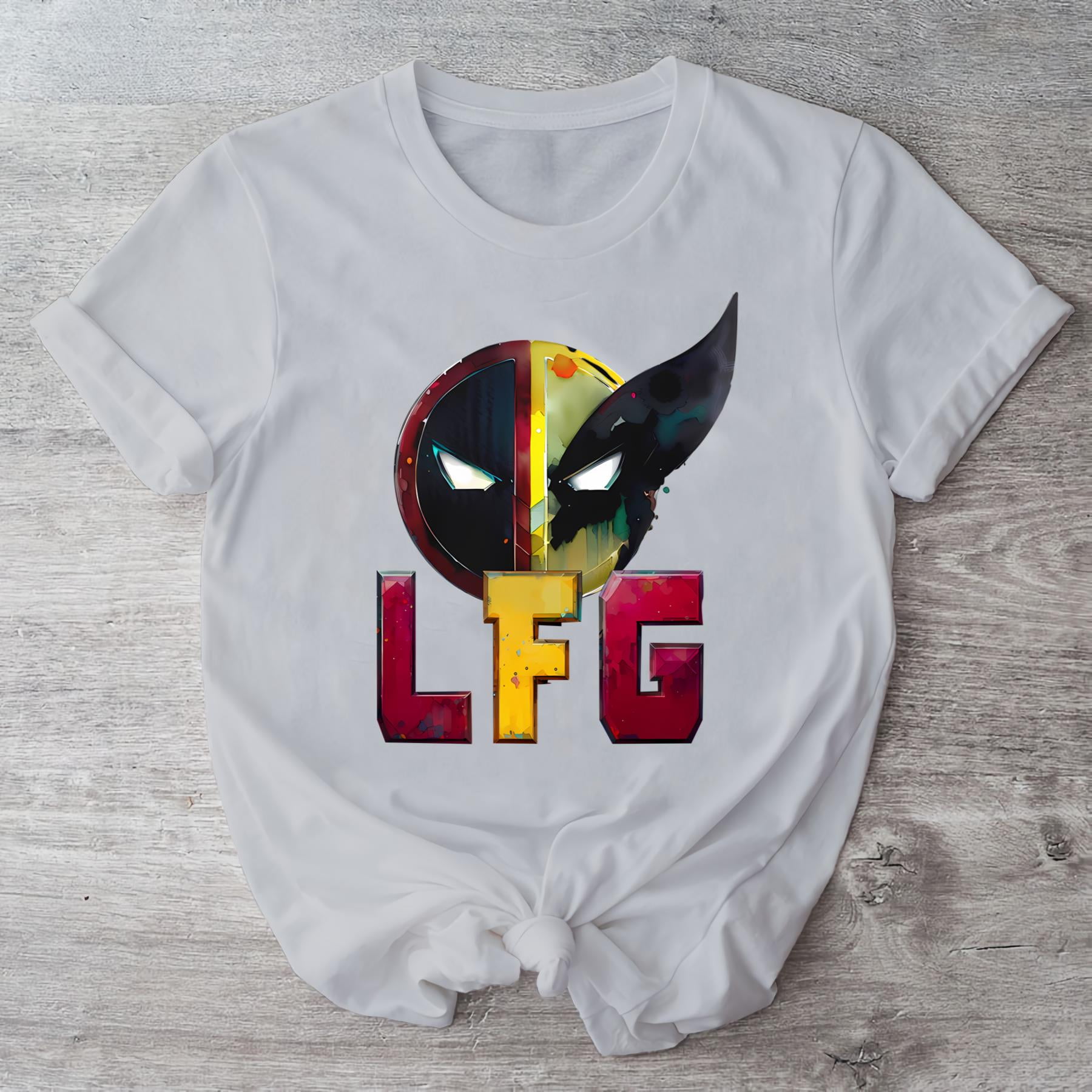 Hero Duo Watercolor Mashup Shirt, Comic Action Parody Graphic Tee, Bold ...