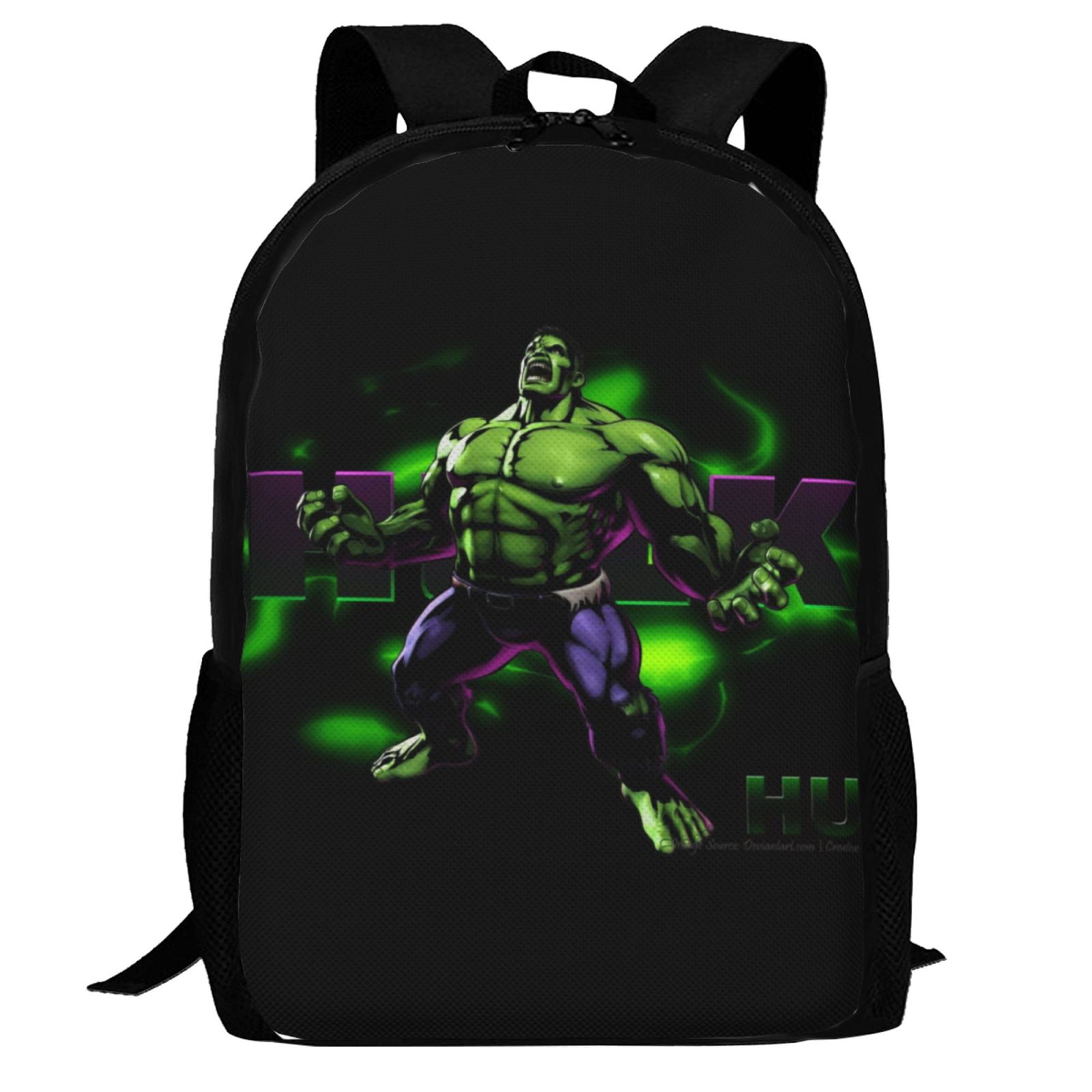 Hero Hulk Backpack,3d Print Laptop Backpack Lightweight Casual Daypack ...
