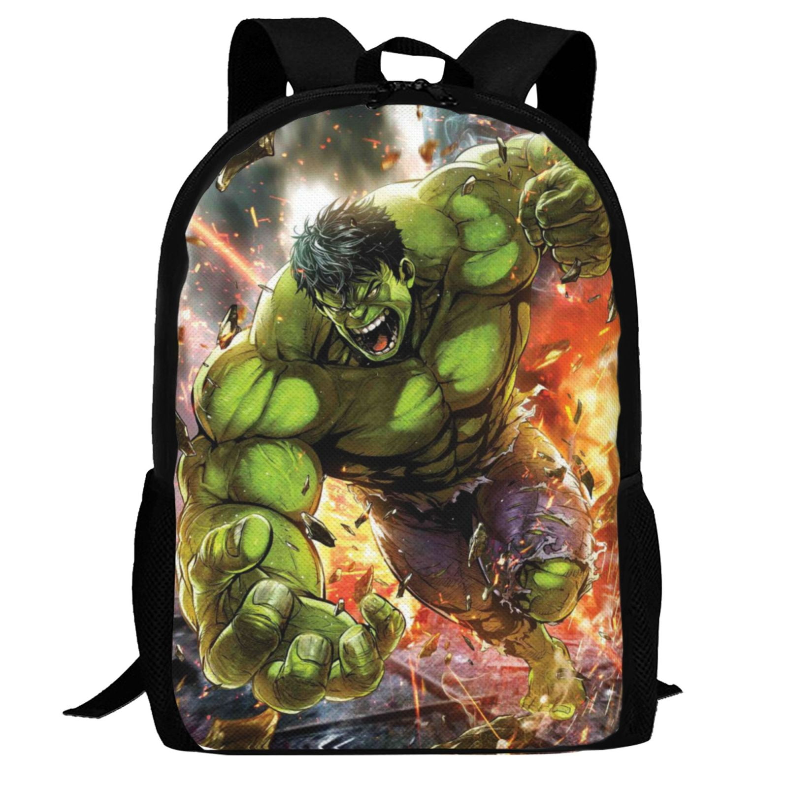 Hero Hulk Backpack,3d Print Laptop Backpack Lightweight Casual Daypack ...