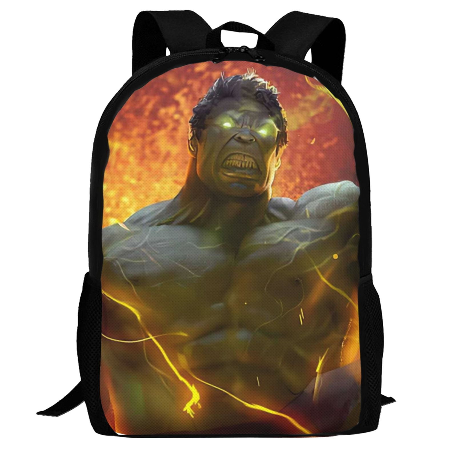 Hero Hulk Backpack,3d Print Laptop Backpack Lightweight Casual Daypack ...