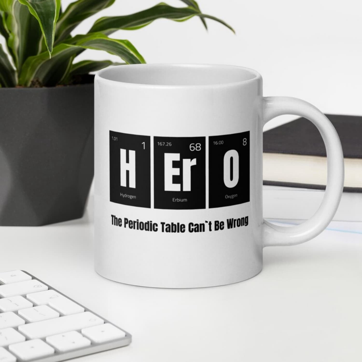 Hero Periodic Table Ceramic Mug - Science Gift Chemis, Teas, & Everyday ...