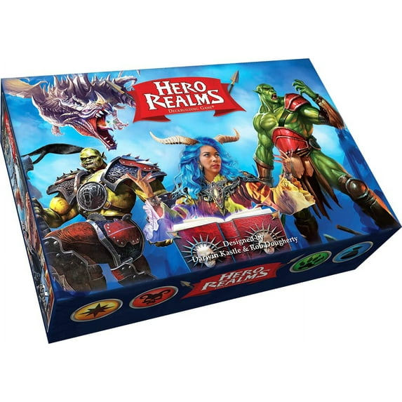 Hero Realms Base Game - Fantasy-Themed Deckbuilding Role Playing Game ...