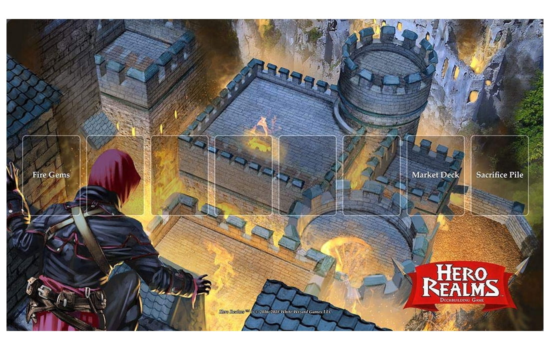 Hero Realms Playmat: Fire Bomb - Walmart.com