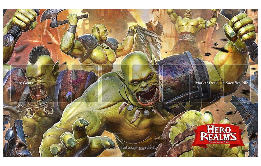 Hero Realms Playmat: Rampage - Walmart.com