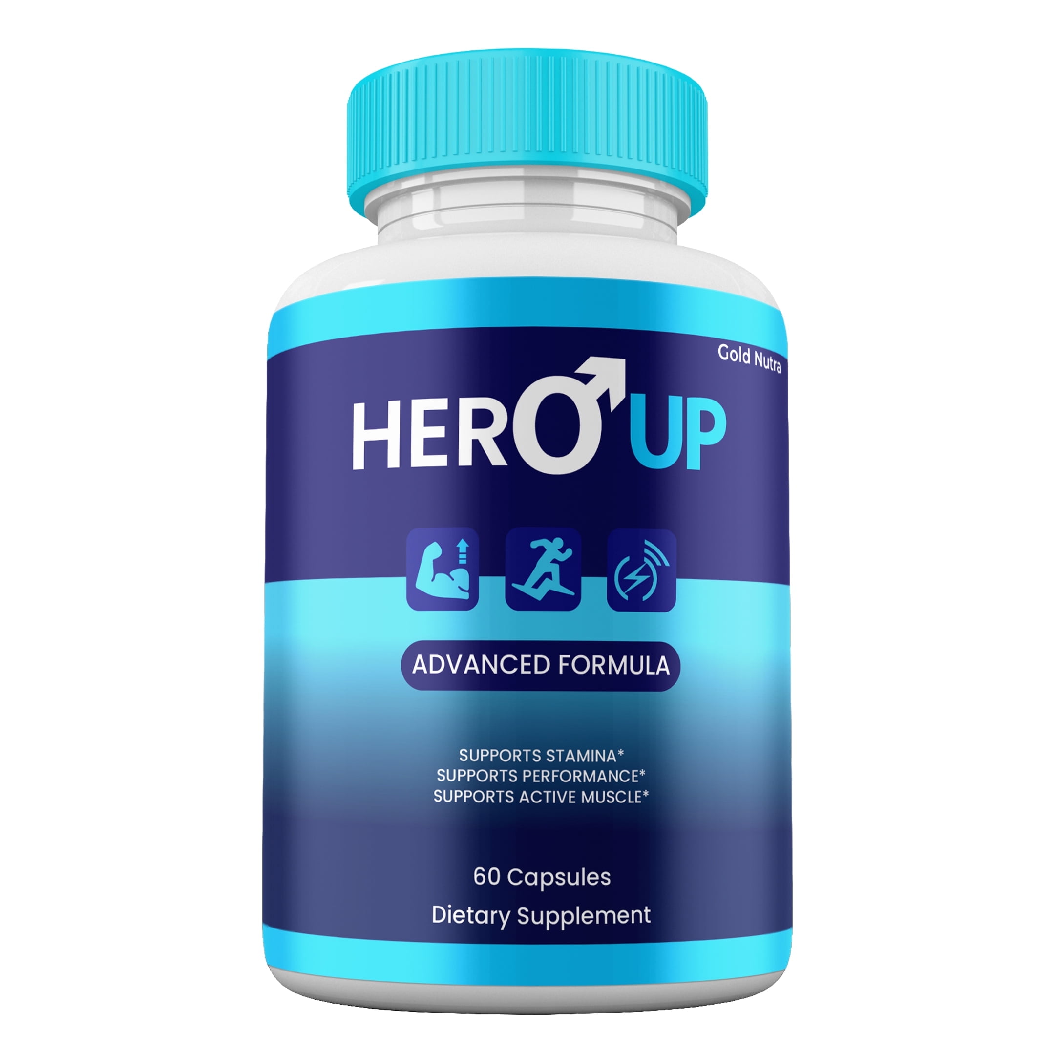 Hero Up Capsules, High Potency HeroUp Supplement Pills, All Natural ...
