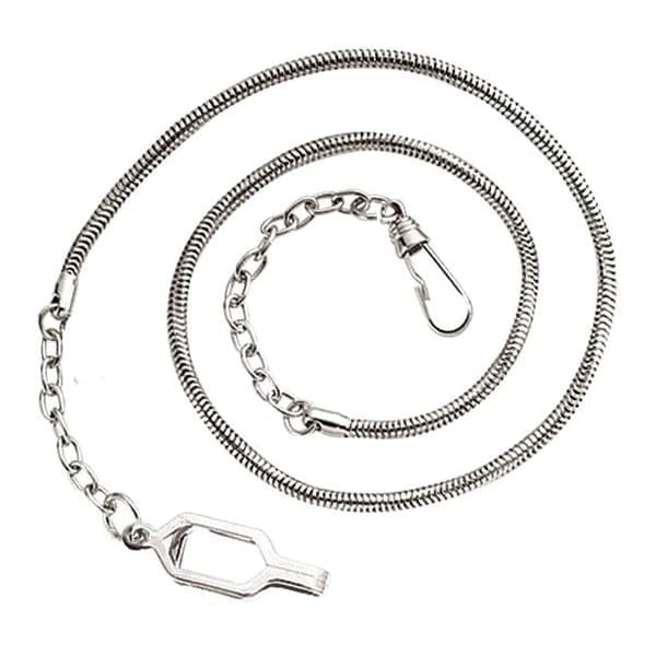 Hero's Pride 21" Whistle Chain with Epaulette Clasp - Chain for Badge ...