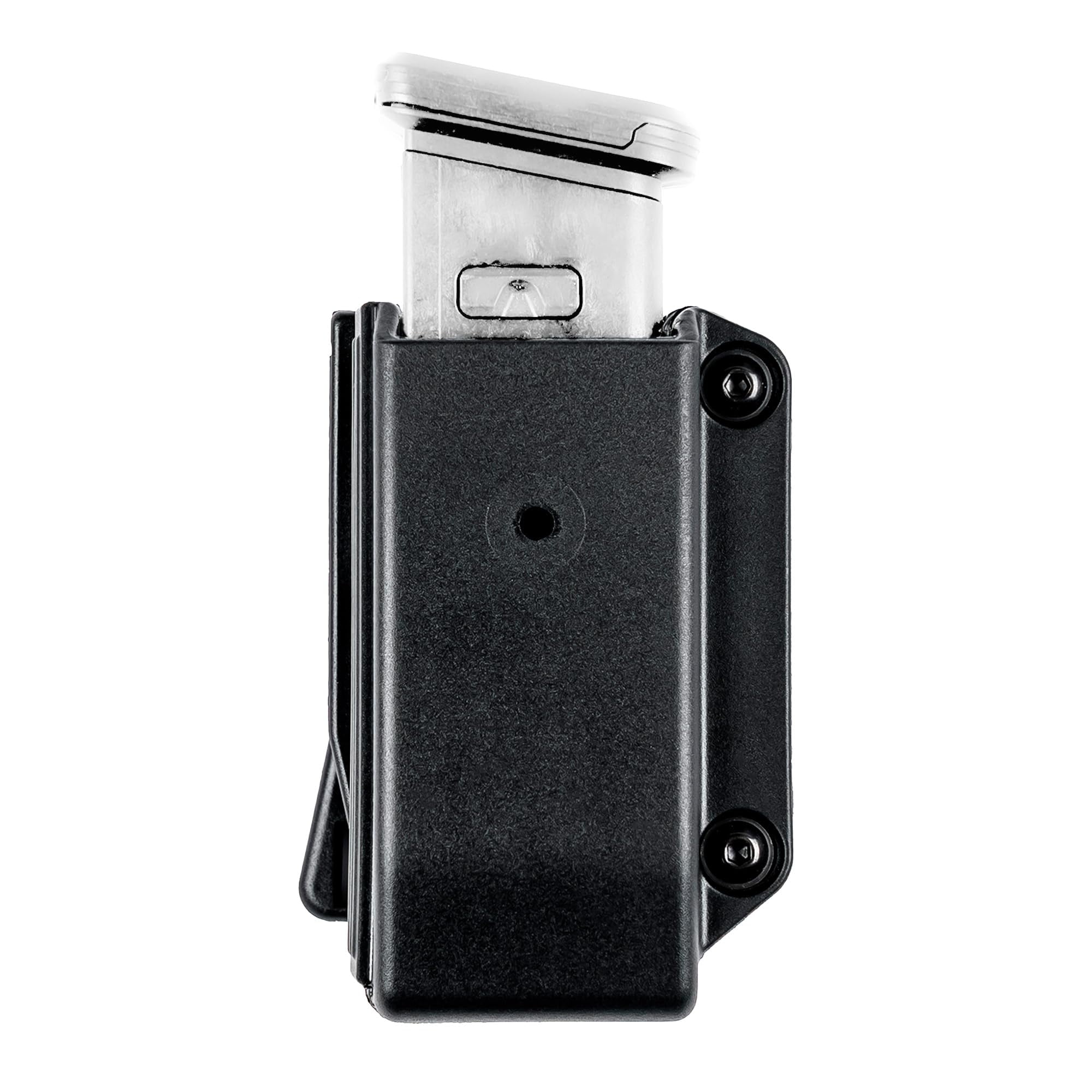 Hero’s Pride Edge Universal Fit Magazine Case – Adjustable Belt Clip, 9mm/.40 Double-Stack ...