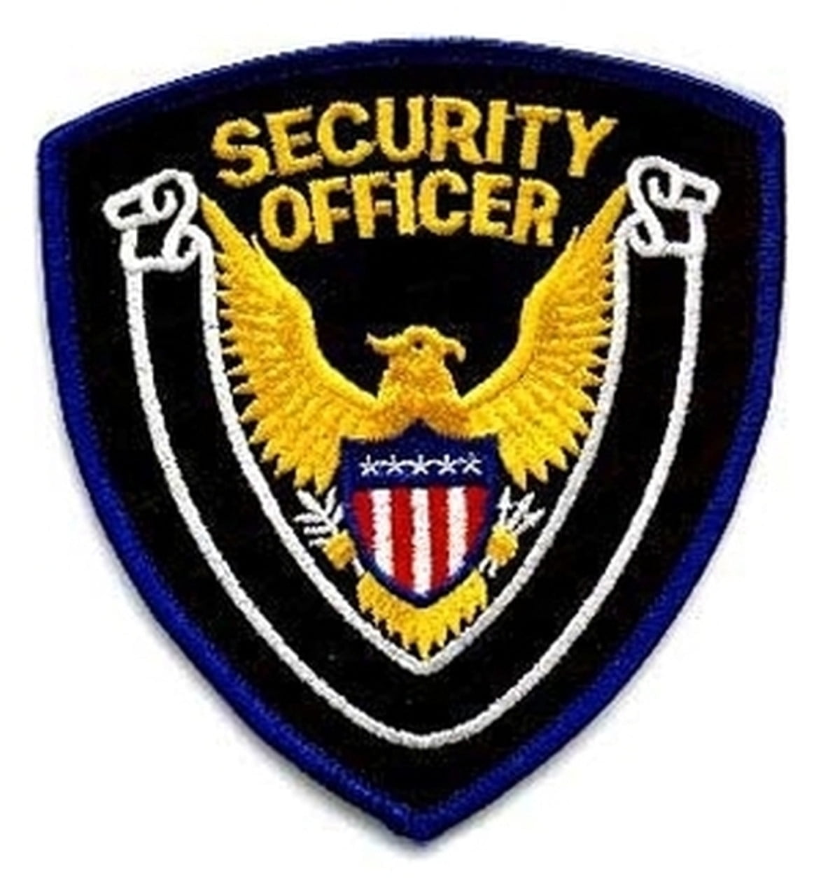 Hero's Pride SECURITY OFFICER Embroidered Shoulder Patch, 4x4 in, Sew ...